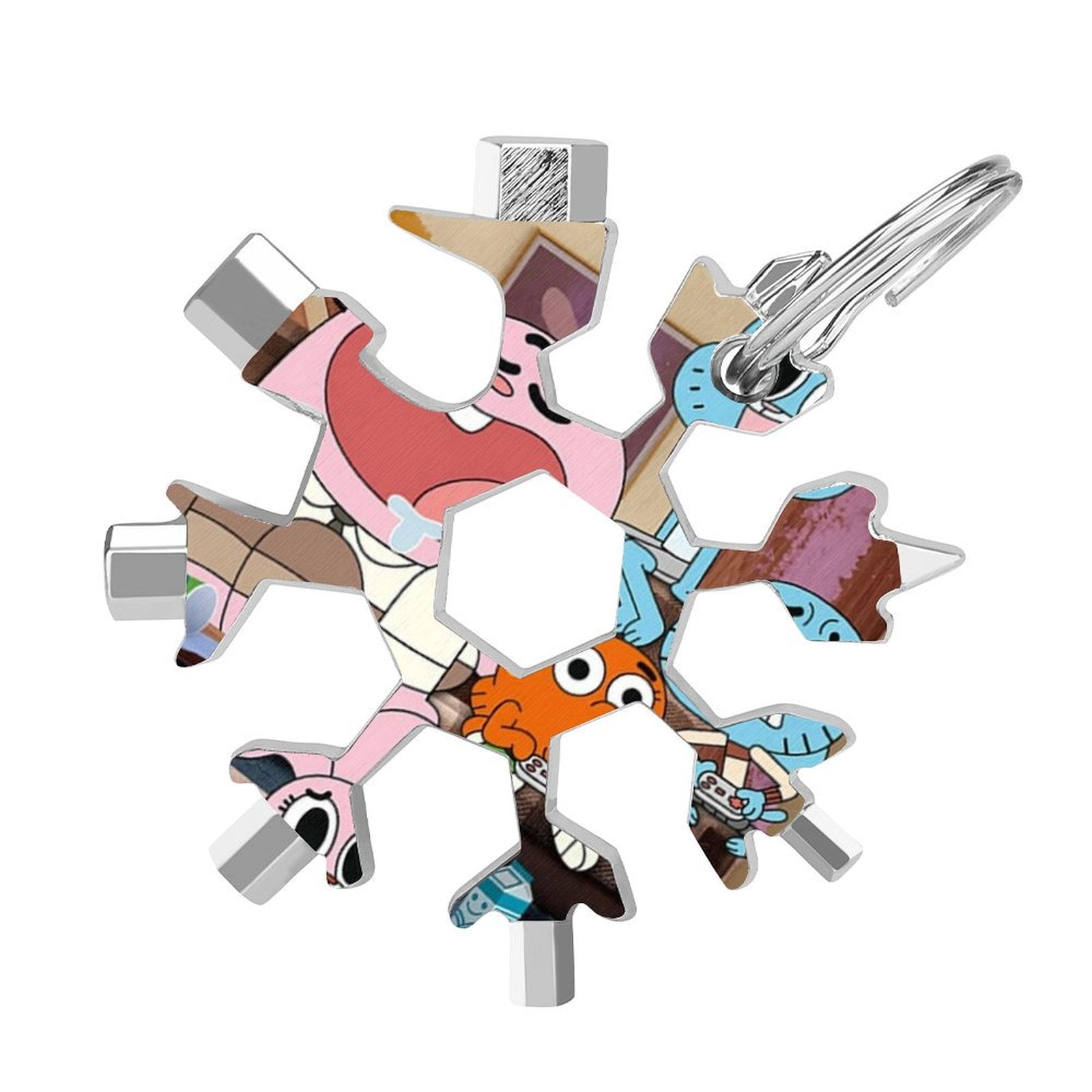 Amazing World of Gumball 19-in-1 Snowflake Multi Tool, Bottle Opener ...