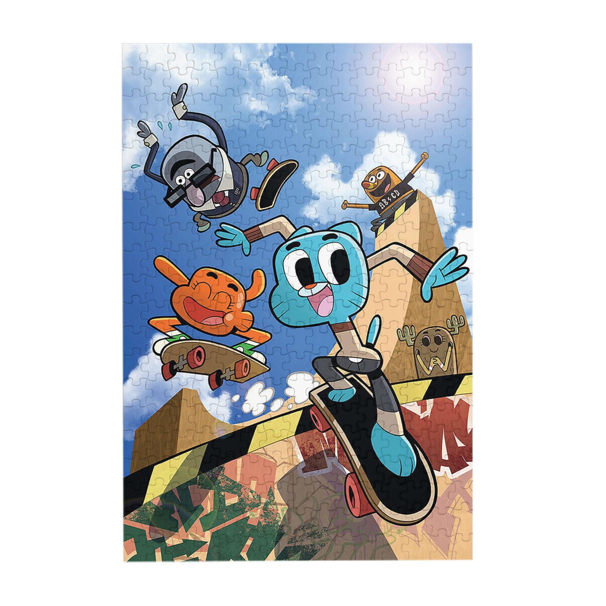 Amazing World of Gumball 300 Piece Jigsaw Puzzle Picture Puzzle Glossy ...