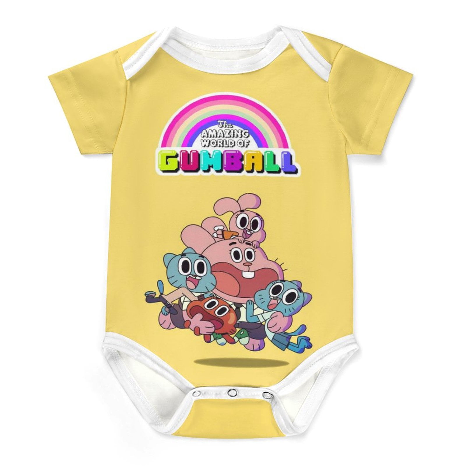 Amazing World of Gumball Baby Bodysuit Boy Girl Clothes Soft Newborn ...