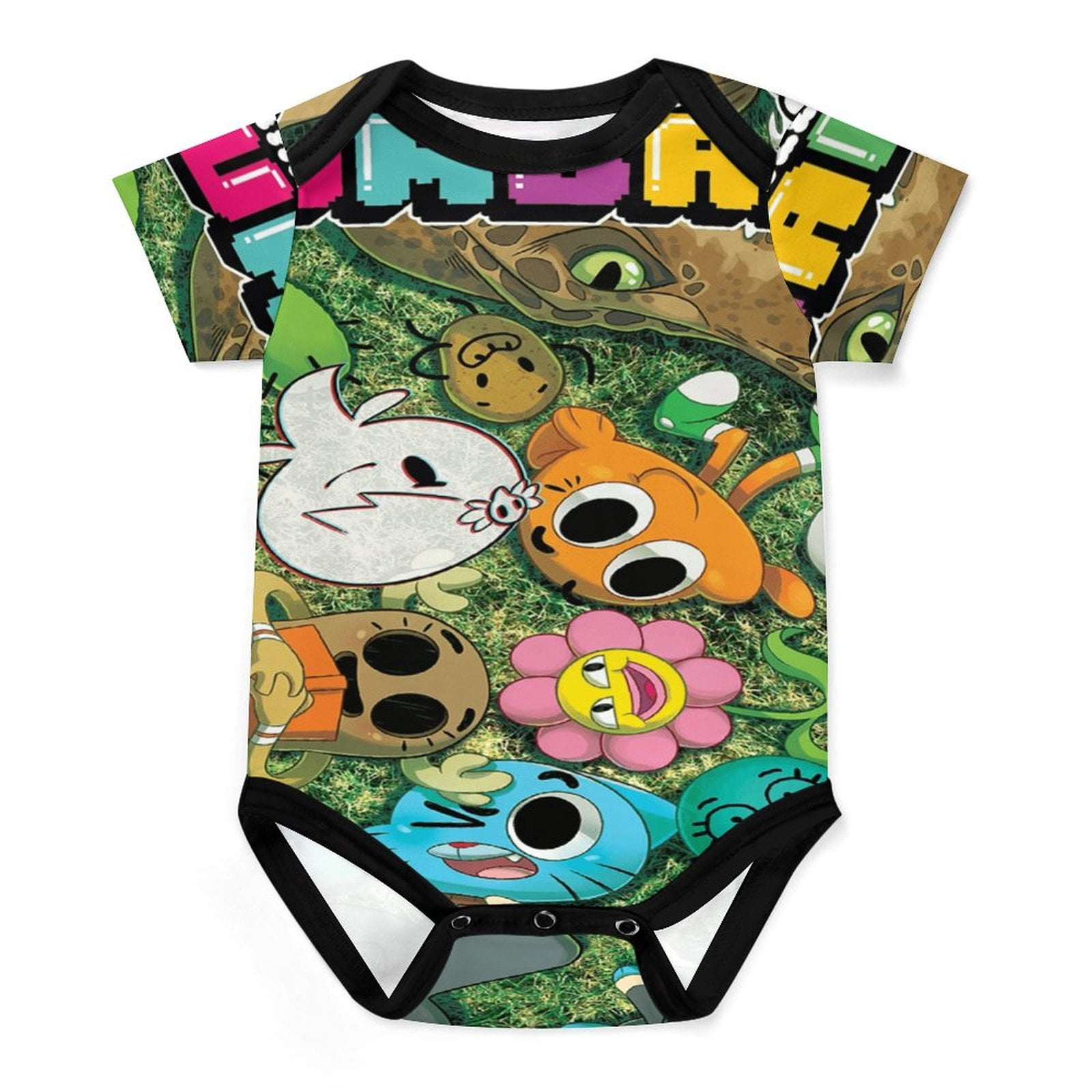 Amazing World of Gumball Baby Bodysuit Boy Girl Clothes Soft Newborn ...