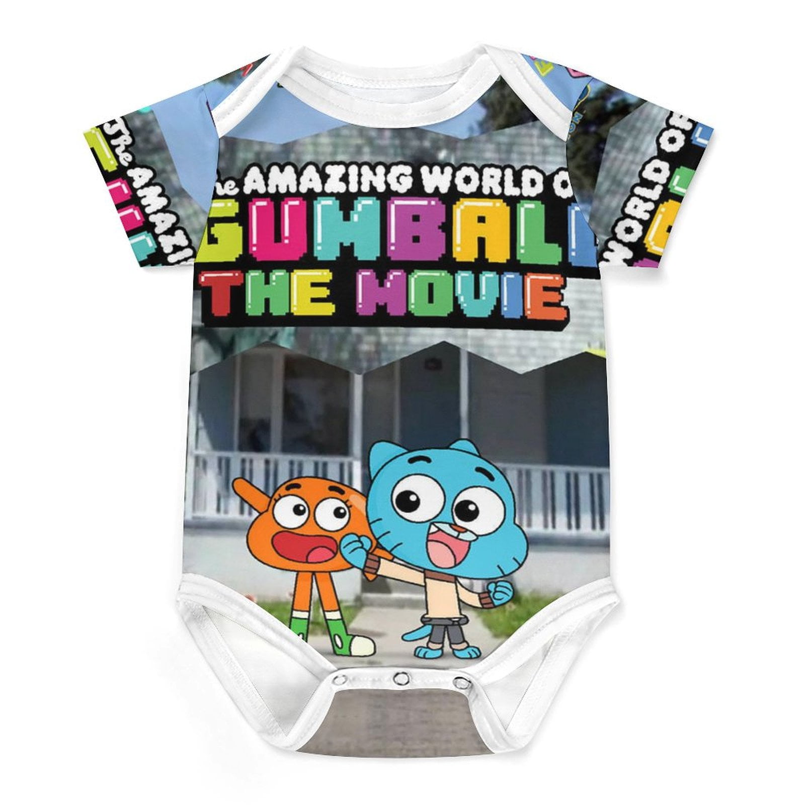 Amazing World of Gumball Baby Bodysuit Boy Girl Clothes Soft Newborn ...