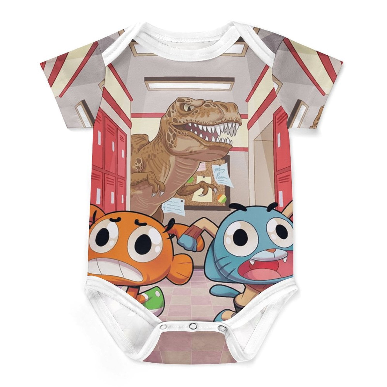 Amazing World of Gumball Baby Bodysuit Boy Girl Clothes Soft Newborn ...