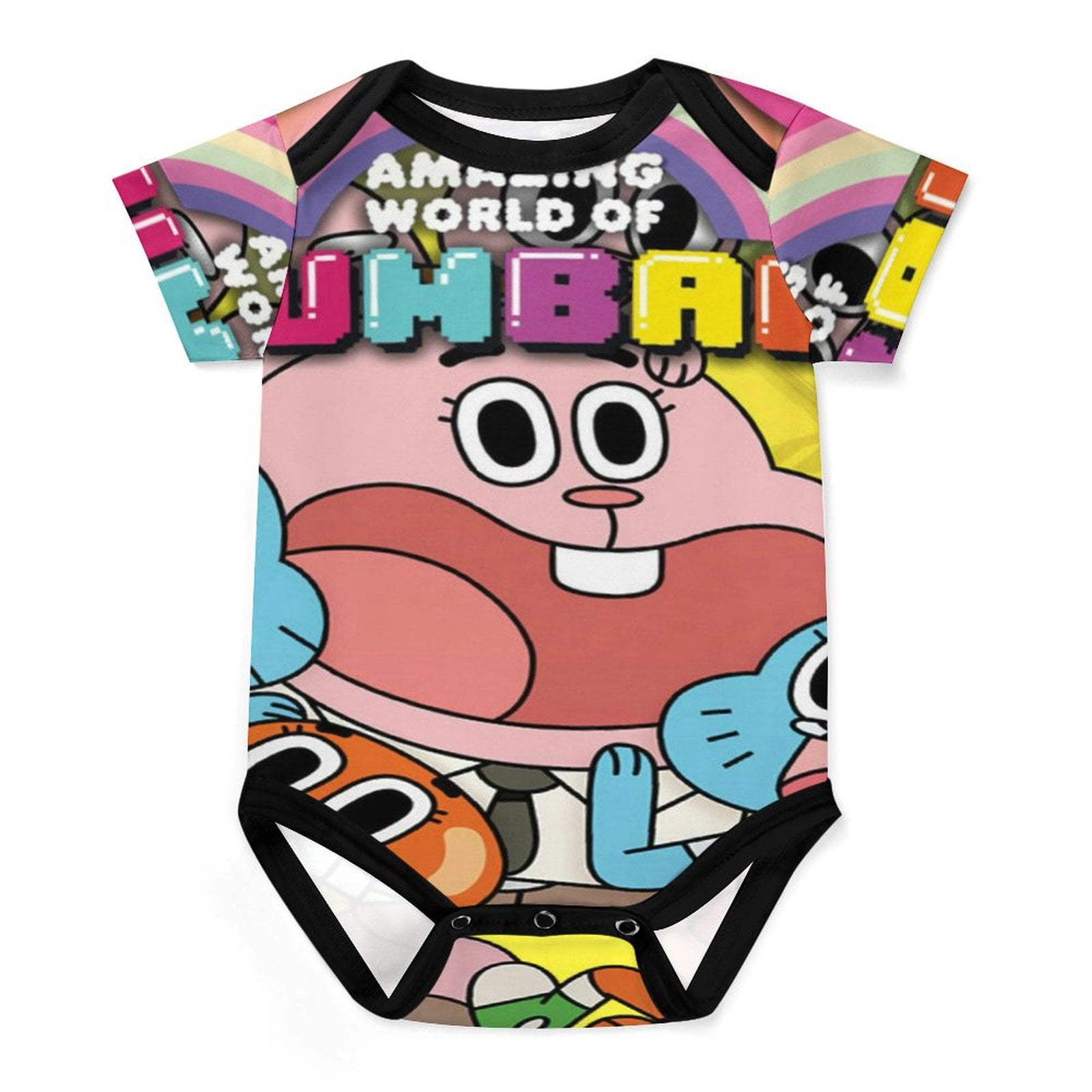 Amazing World of Gumball Baby Bodysuit Boy Girl Clothes Soft Newborn ...