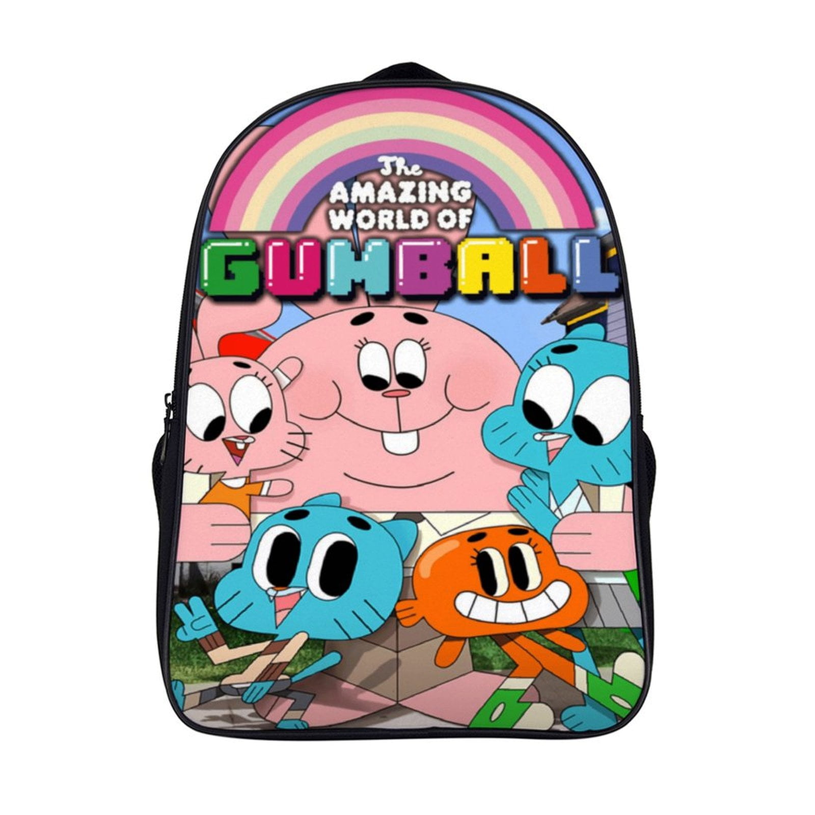 Amazing World of Gumball Backpack 16 Inch Bookbag Casual Daypack Travel ...