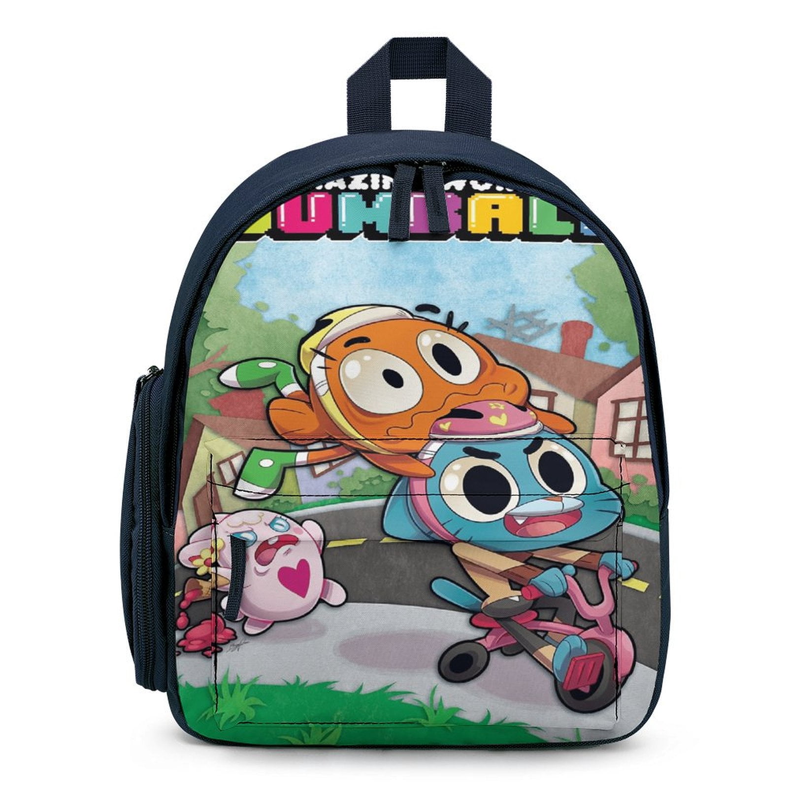 Amazing World of Gumball Backpack Bookbag Casual Daypack Travel ...