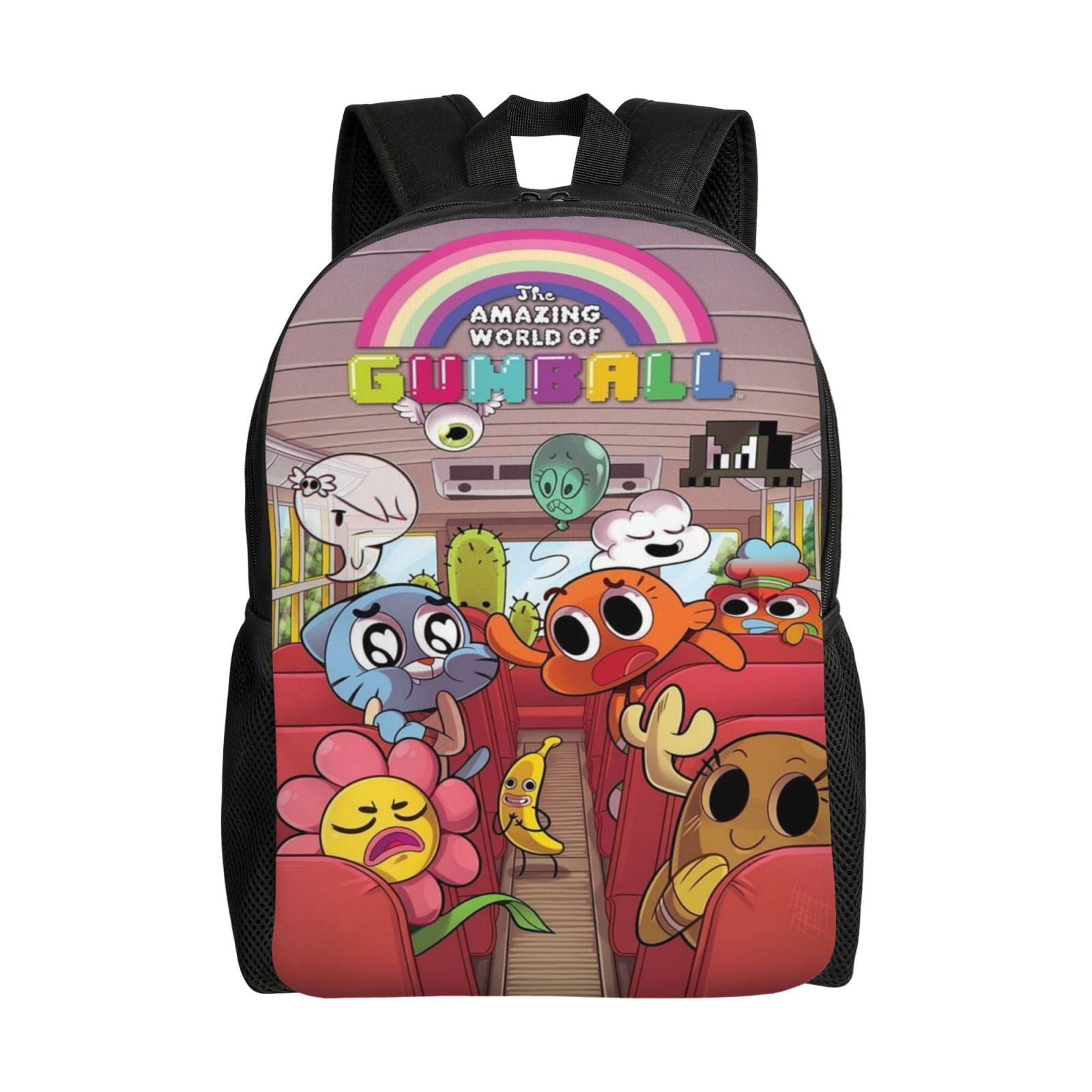 Amazing World of Gumball Backpack Cute Anime Large Capacity ...