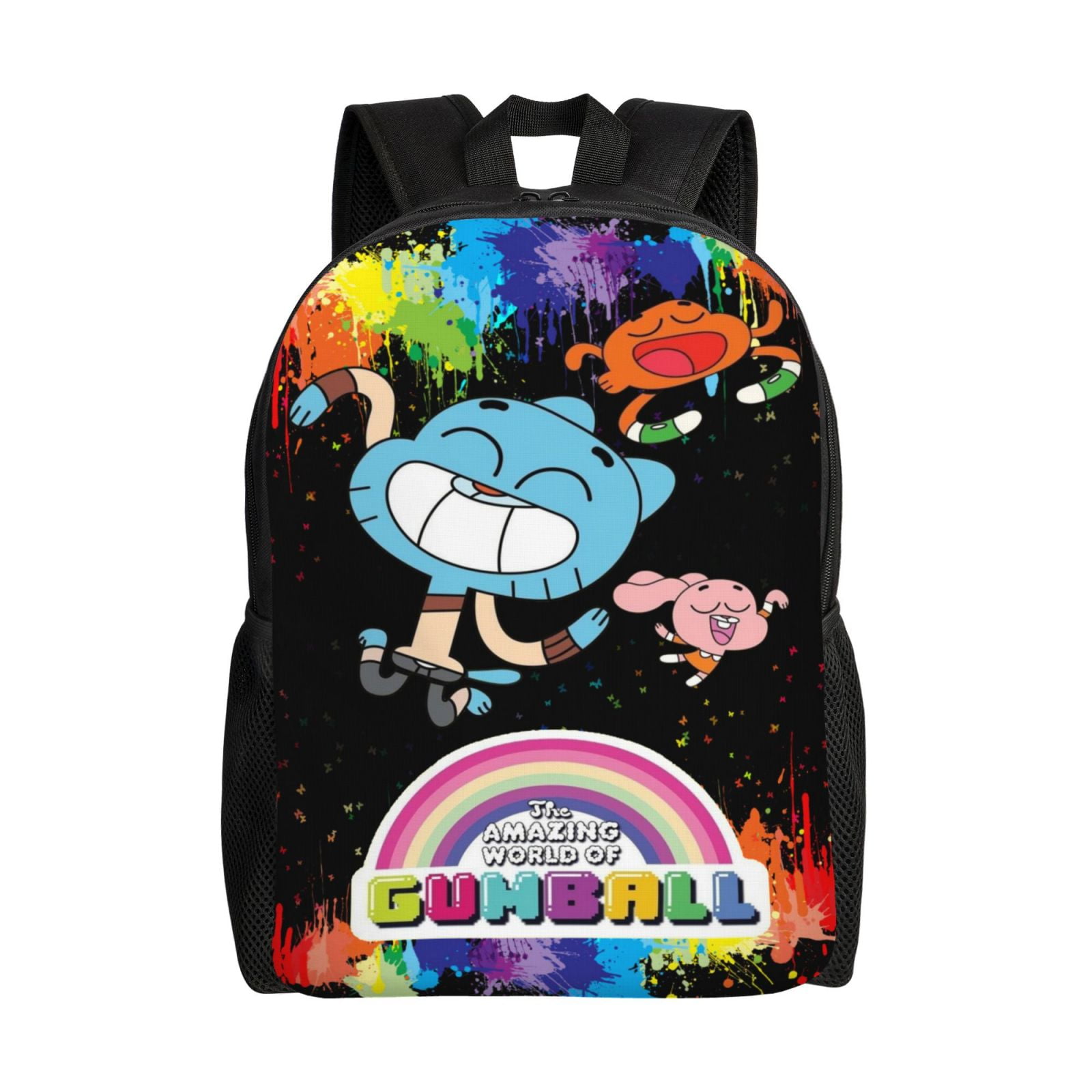 Amazing World of Gumball Backpack Cute Anime Large Capacity ...