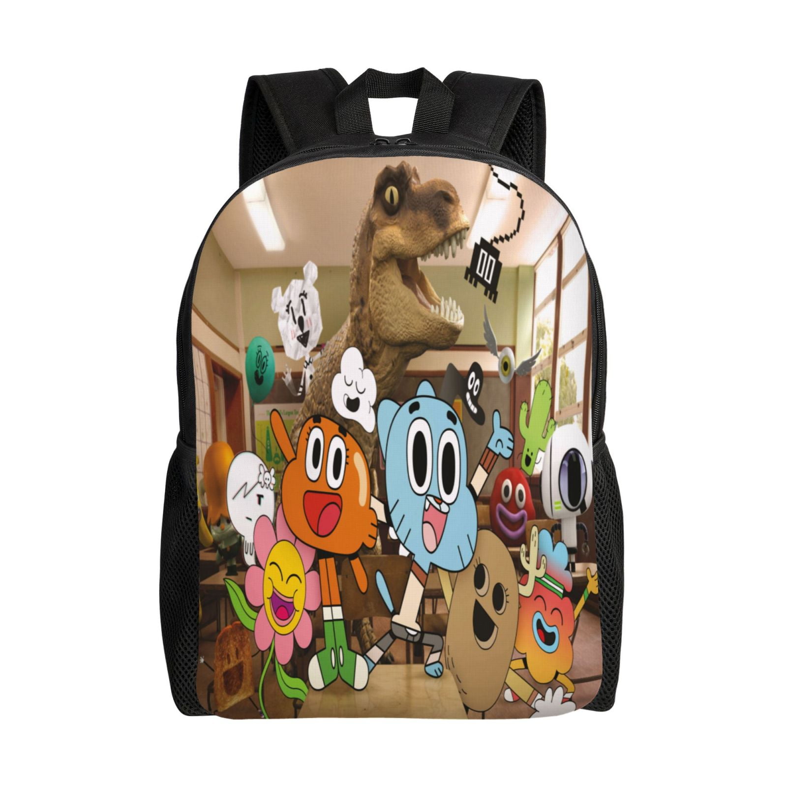 Amazing World of Gumball Backpack Cute Anime Large Capacity ...