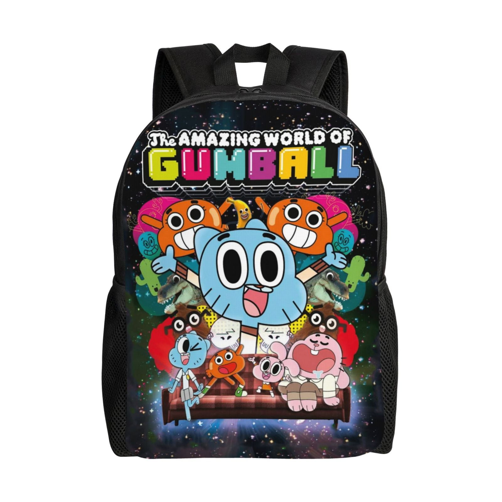 Amazing World of Gumball Backpack Cute Anime Large Capacity ...