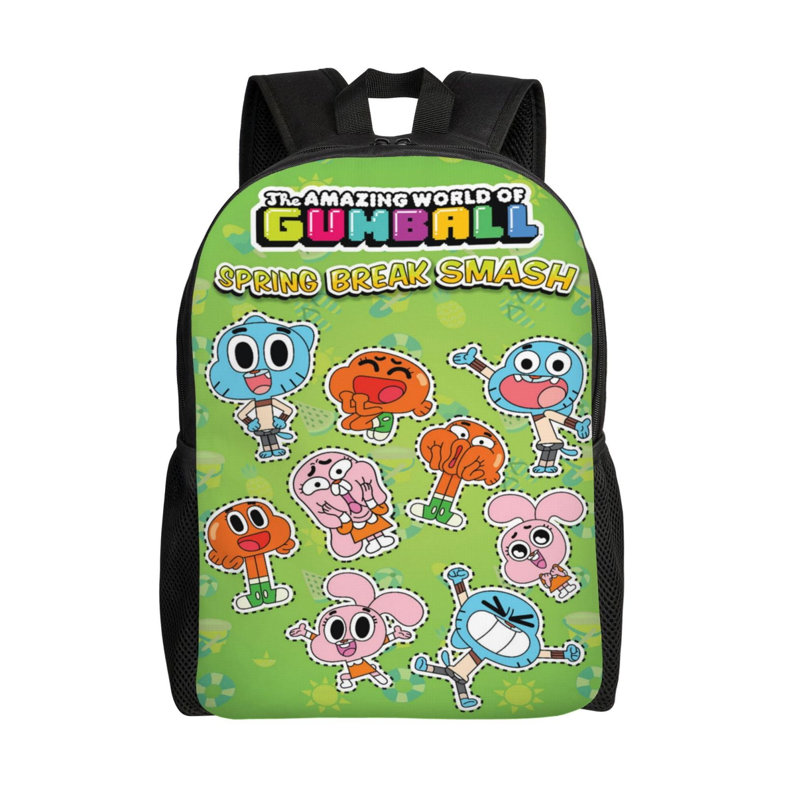 Amazing World of Gumball Backpack Cute Anime Large Capacity ...