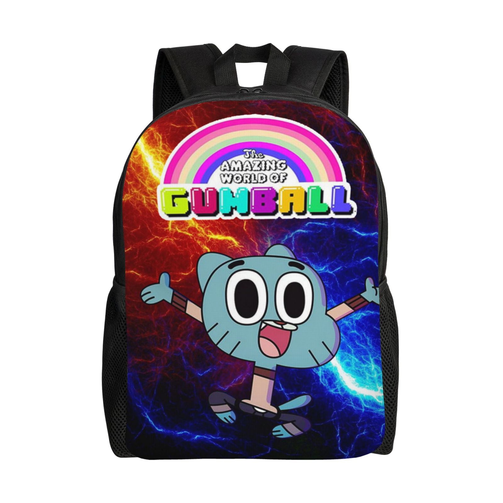 Amazing World of Gumball Backpack Cute Anime Large Capacity ...