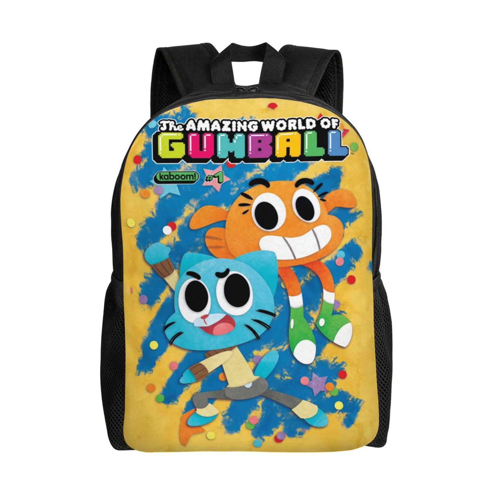 Amazing World of Gumball Backpack Cute Anime Large Capacity ...