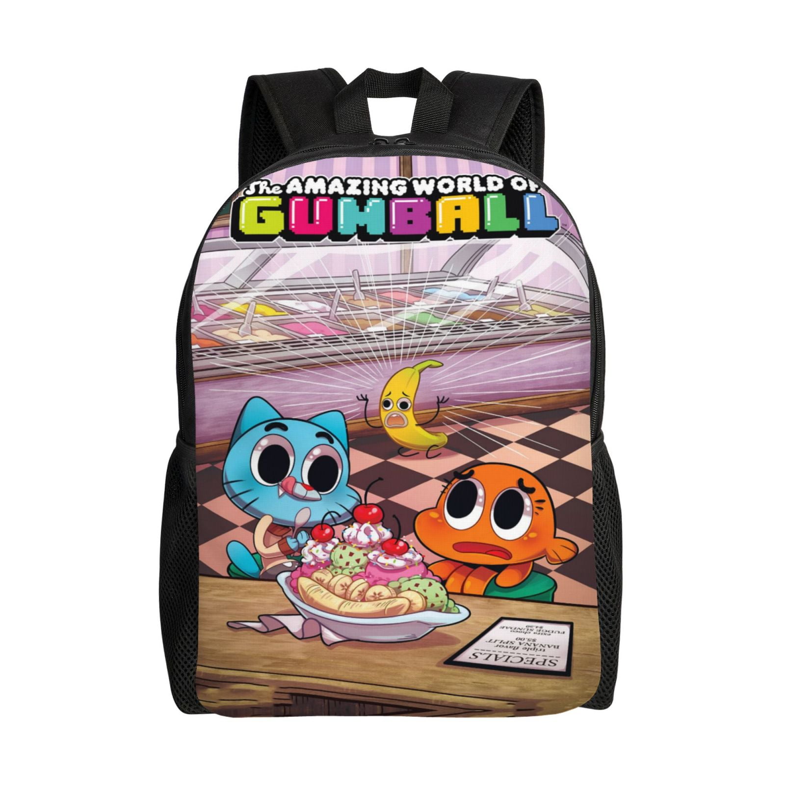 Amazing World of Gumball Backpack Cute Anime Large Capacity ...