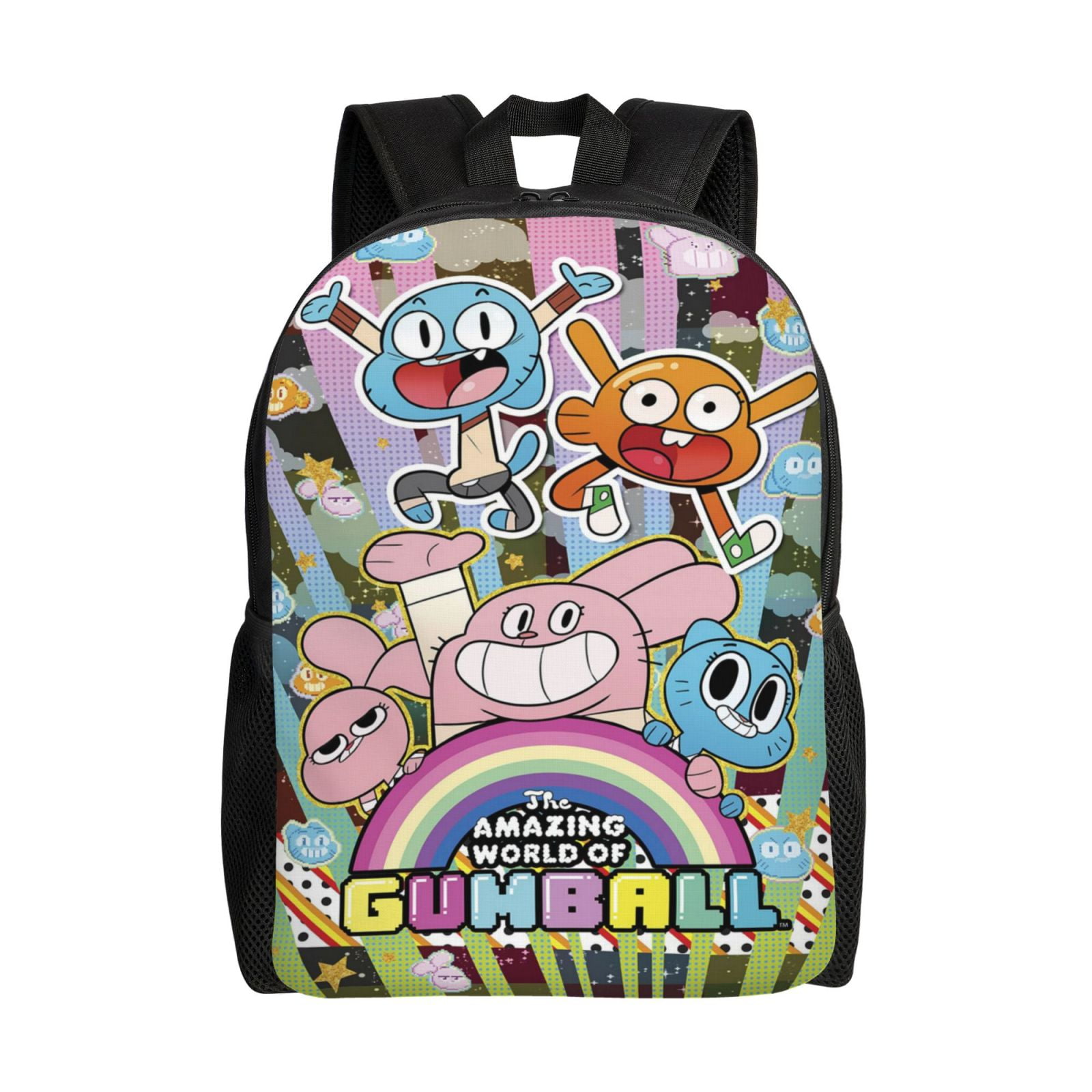 Amazing World of Gumball Backpack Cute Anime Large Capacity ...