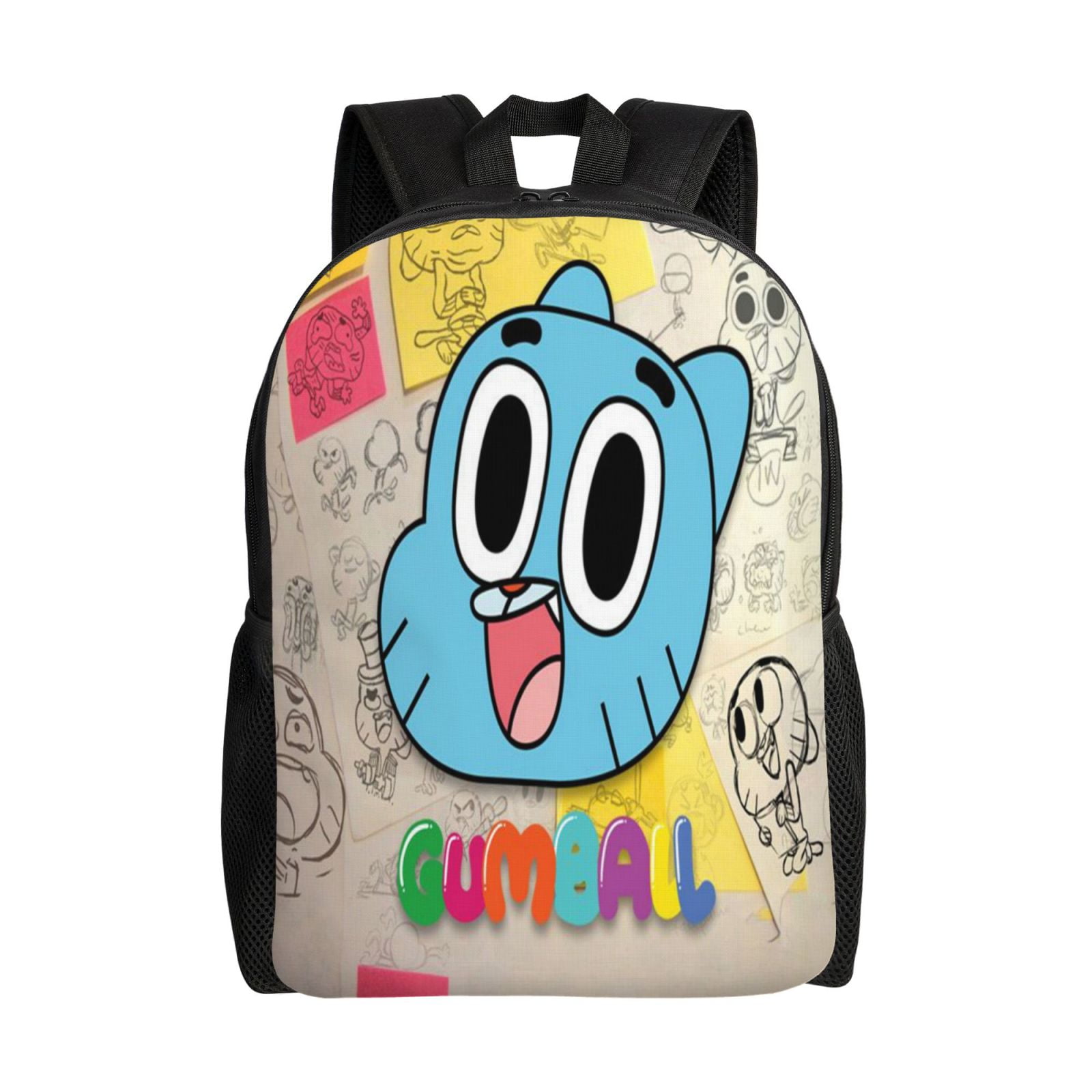 Amazing World of Gumball Backpack Cute Anime Large Capacity ...