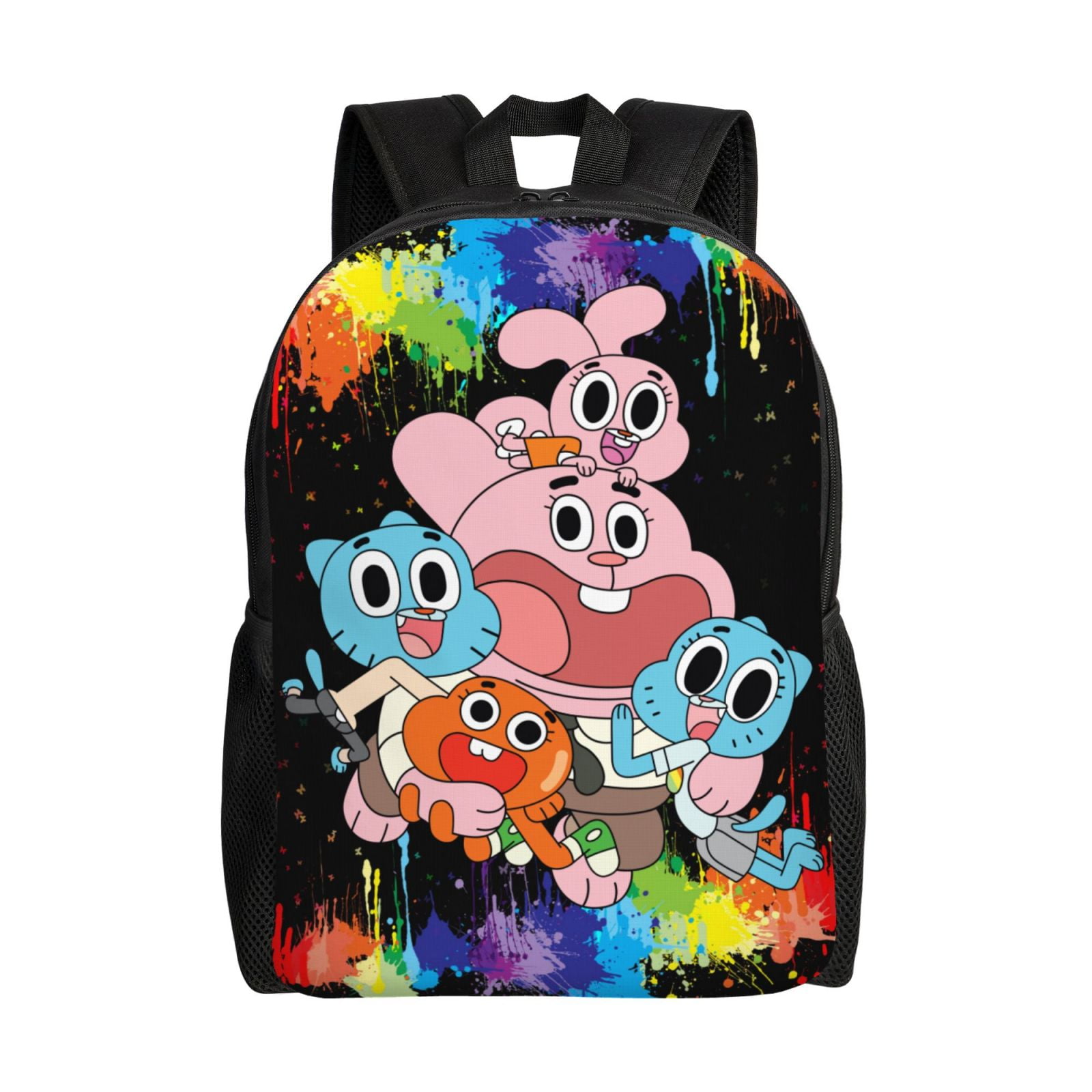Amazing World of Gumball Backpack Cute Anime Large Capacity ...