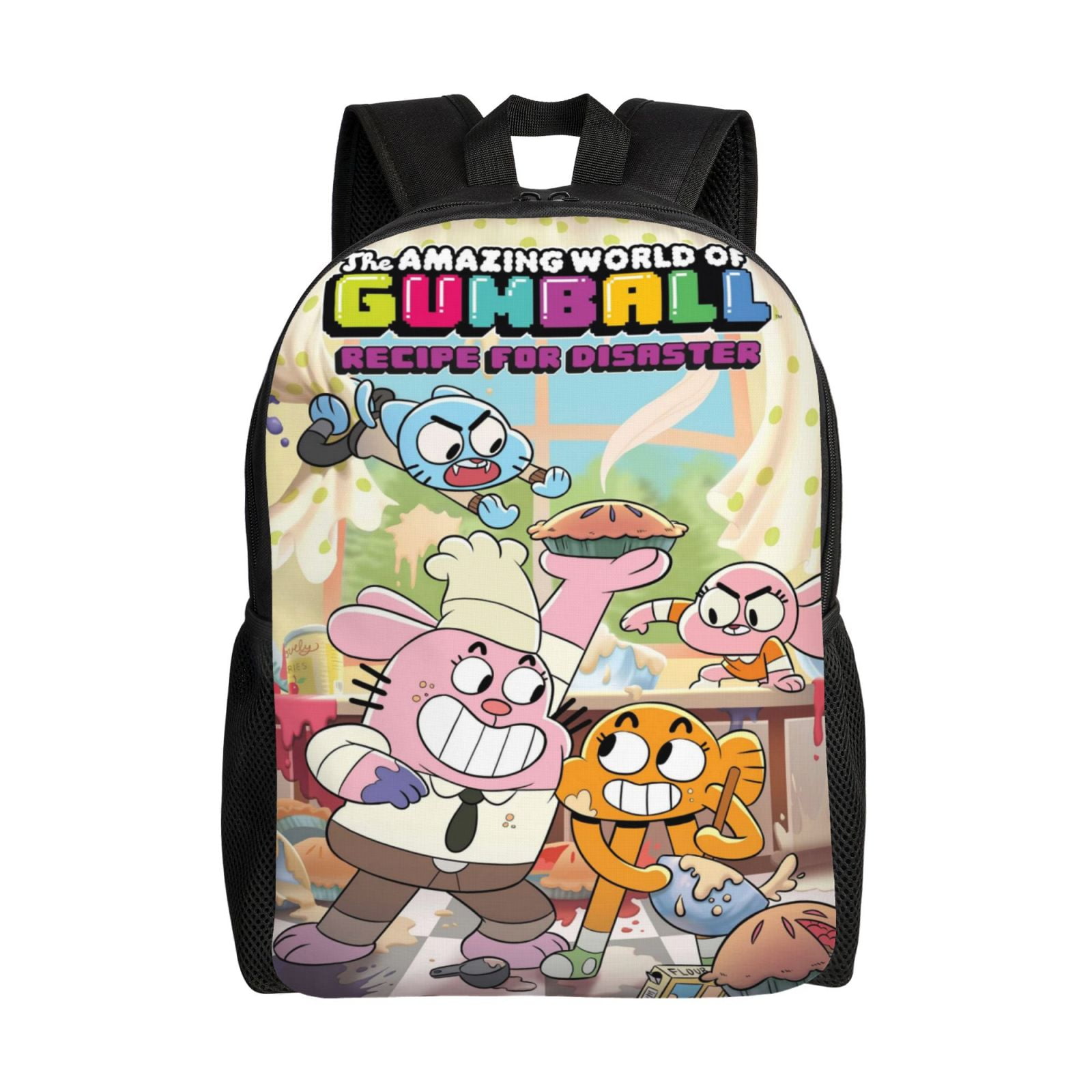 Amazing World of Gumball Backpack Cute Anime Large Capacity ...