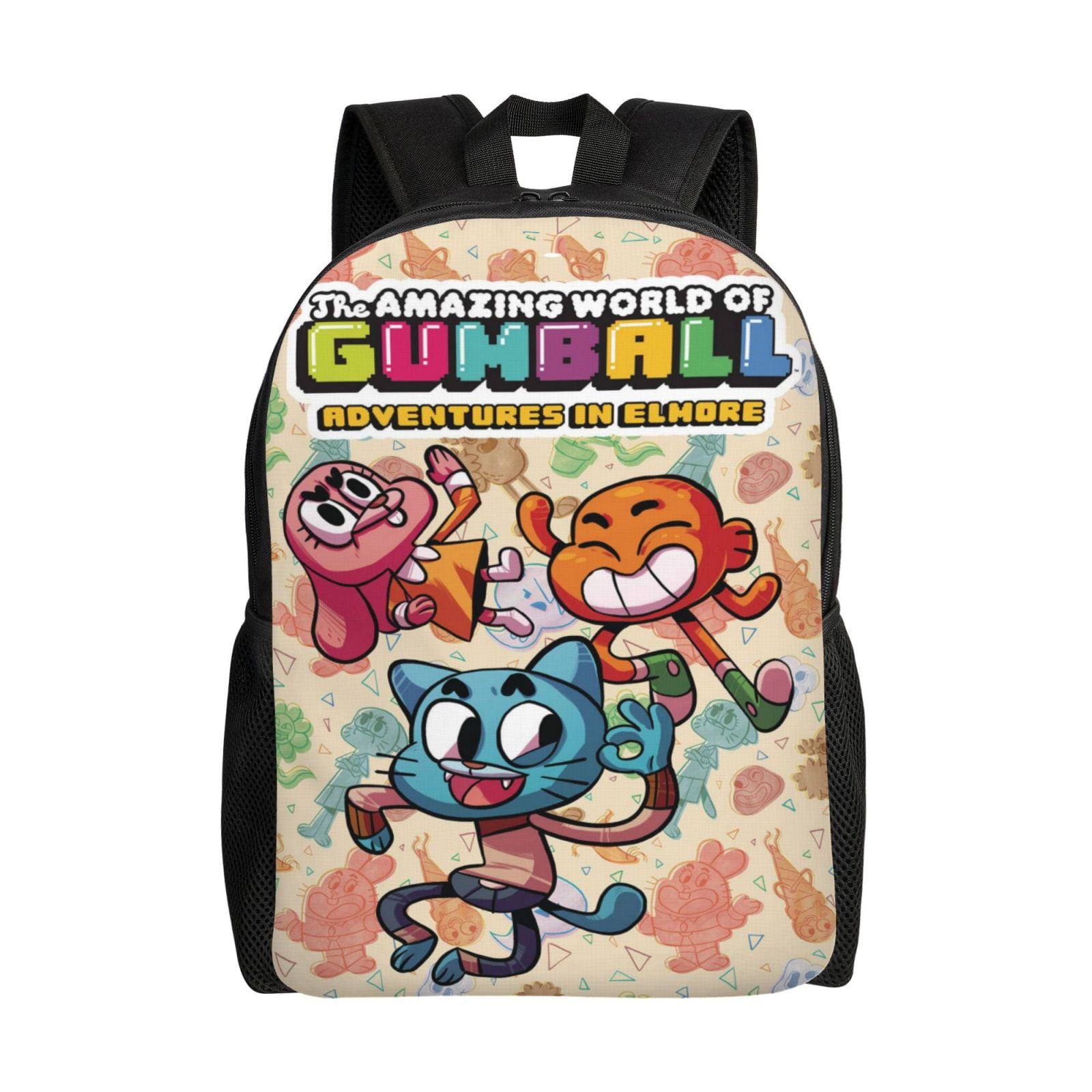 Amazing World of Gumball Backpack Cute Anime Large Capacity ...