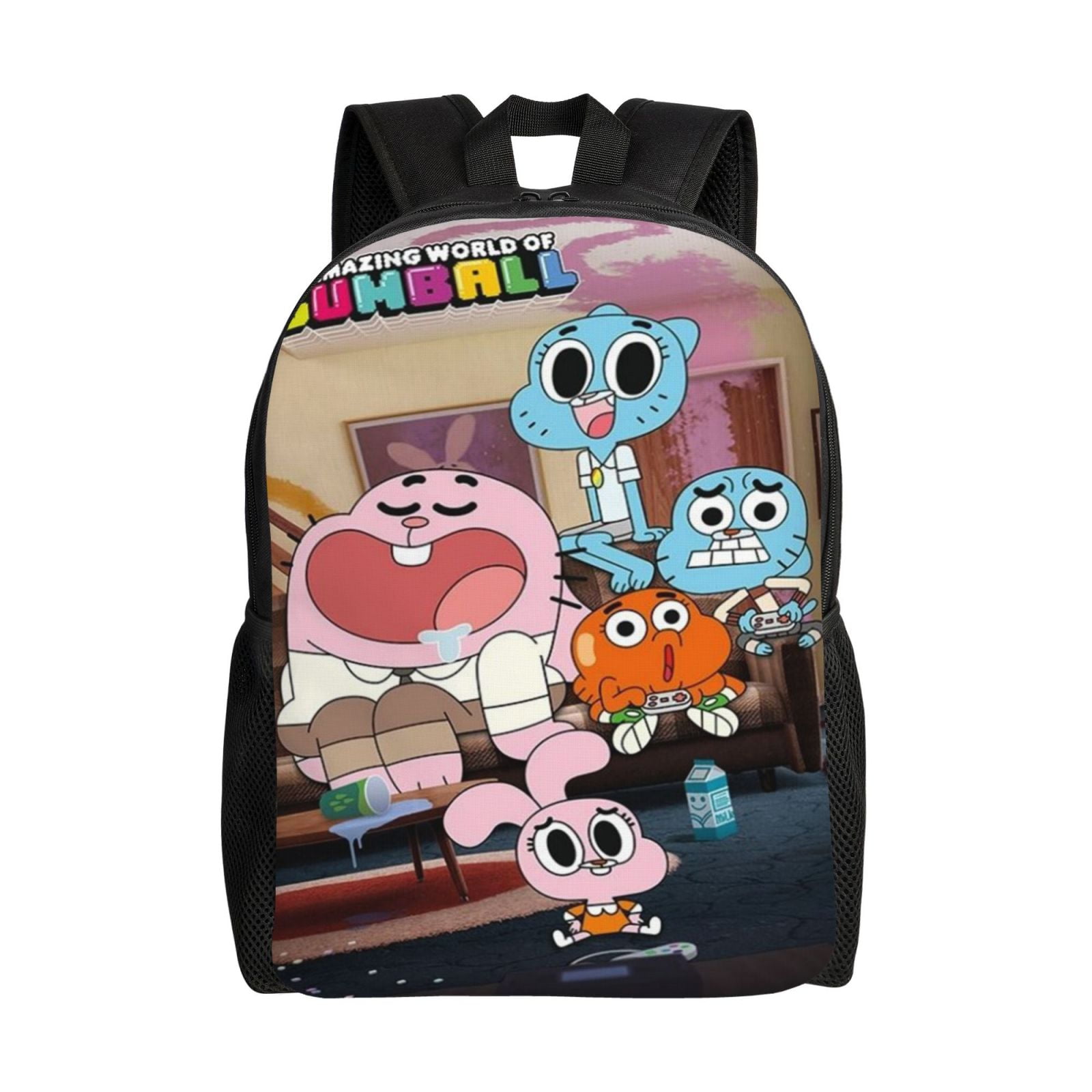 Amazing World of Gumball Backpack Cute Anime Large Capacity ...