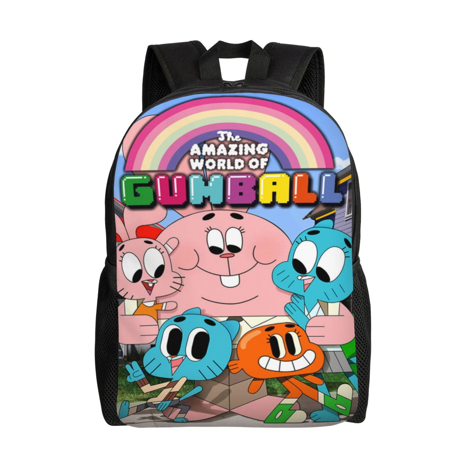 Amazing World of Gumball Backpack Cute Anime Large Capacity ...