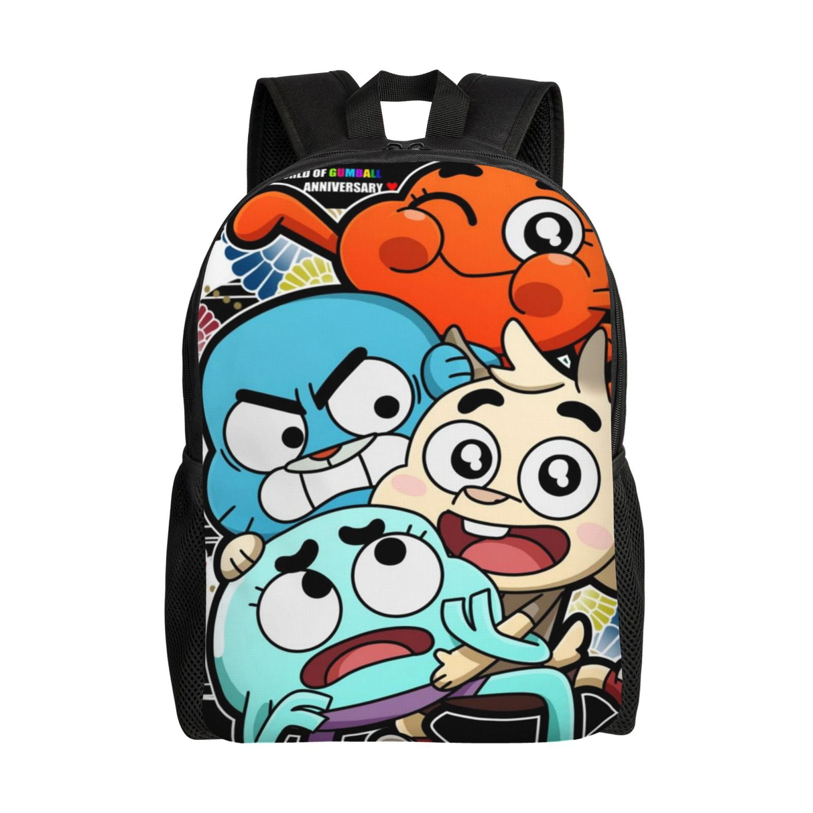 Amazing World of Gumball Backpack Cute Anime Large Capacity ...