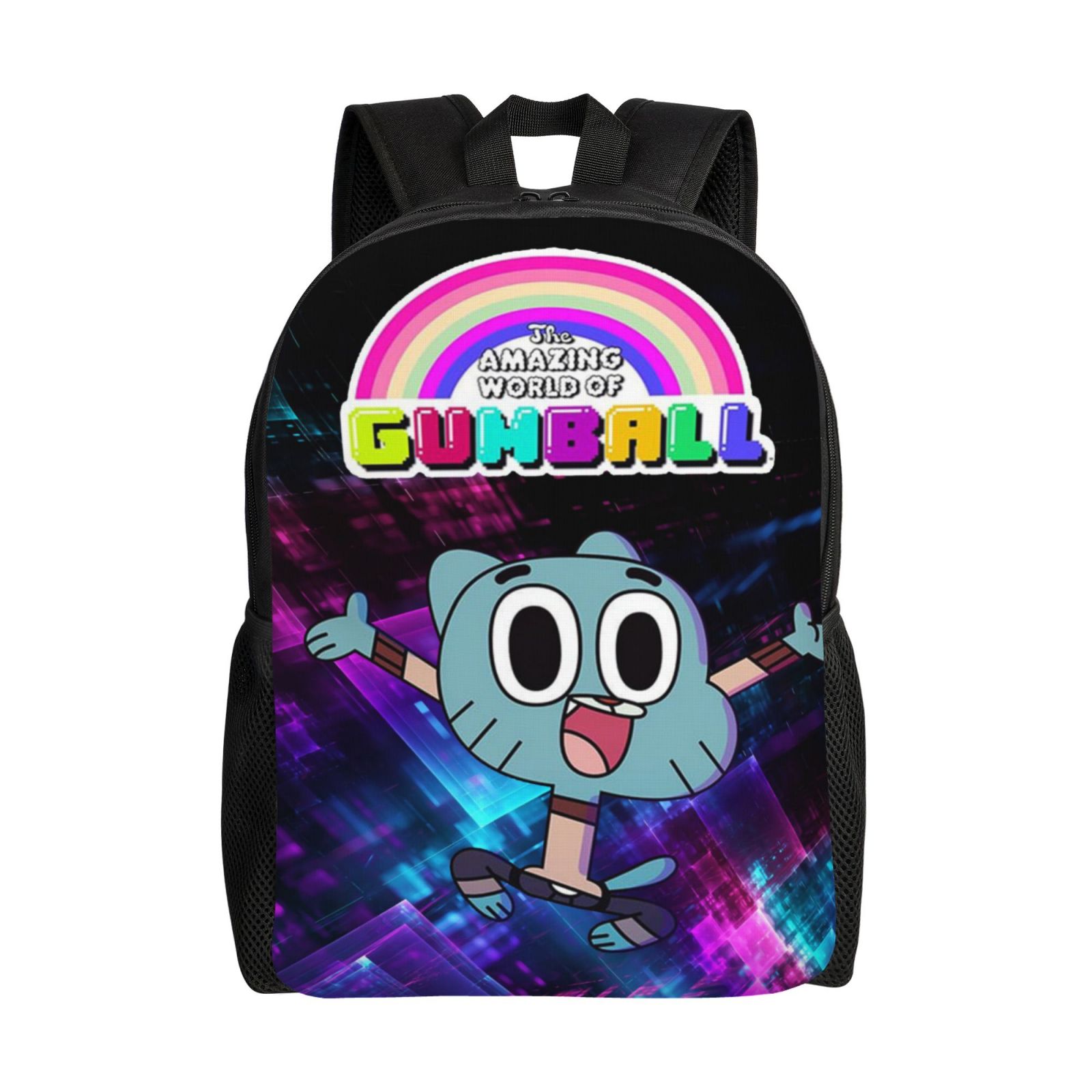 Amazing World of Gumball Backpack Cute Anime Large Capacity ...