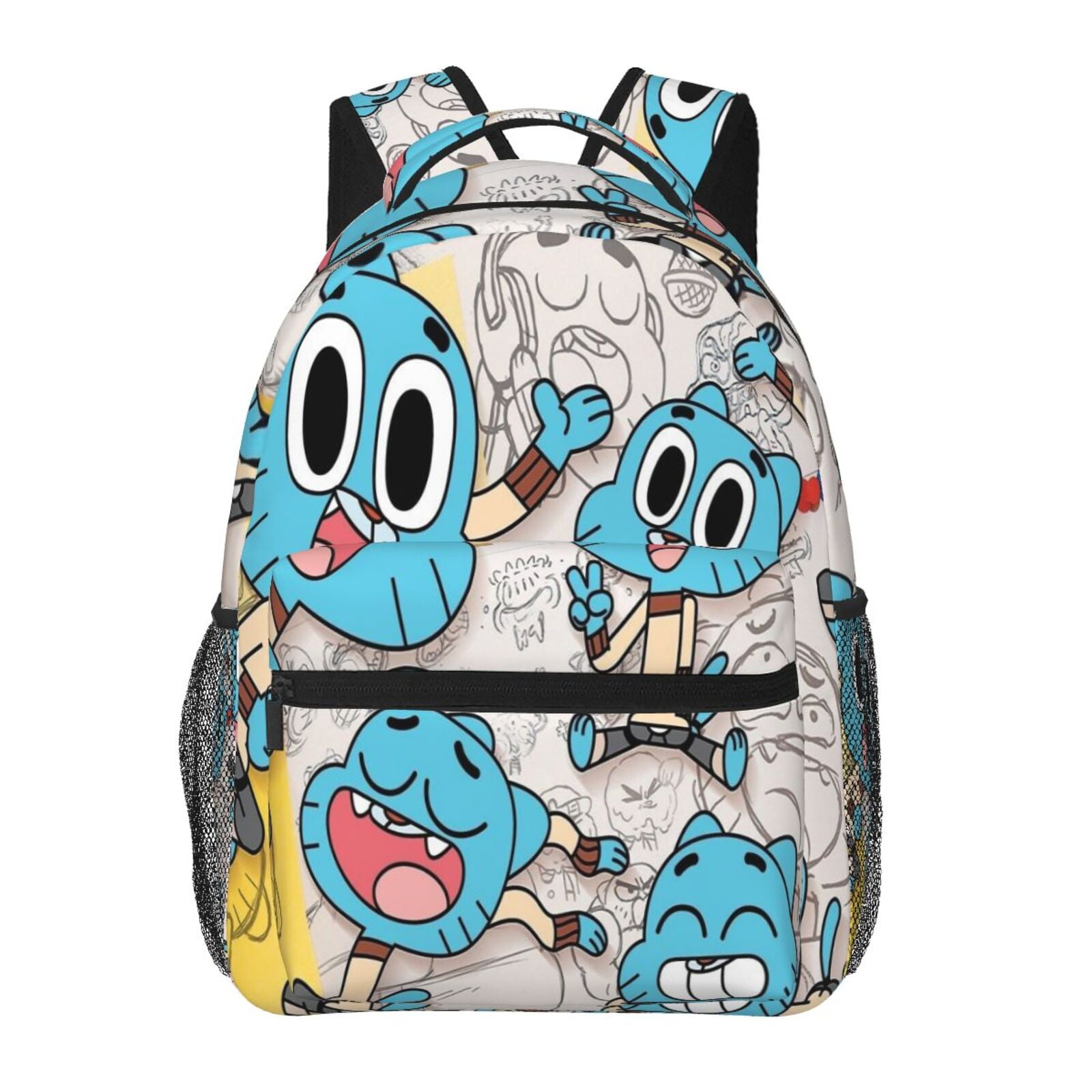 Amazing World of Gumball Backpack Travel Backpacks Laptop Rucksack ...