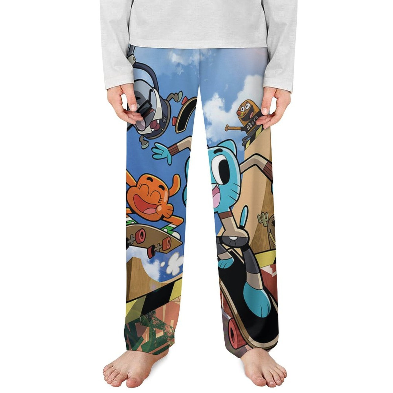 Amazing World of Gumball Boys Girls Pajamas Pants Soft Elastic Waist PJ ...
