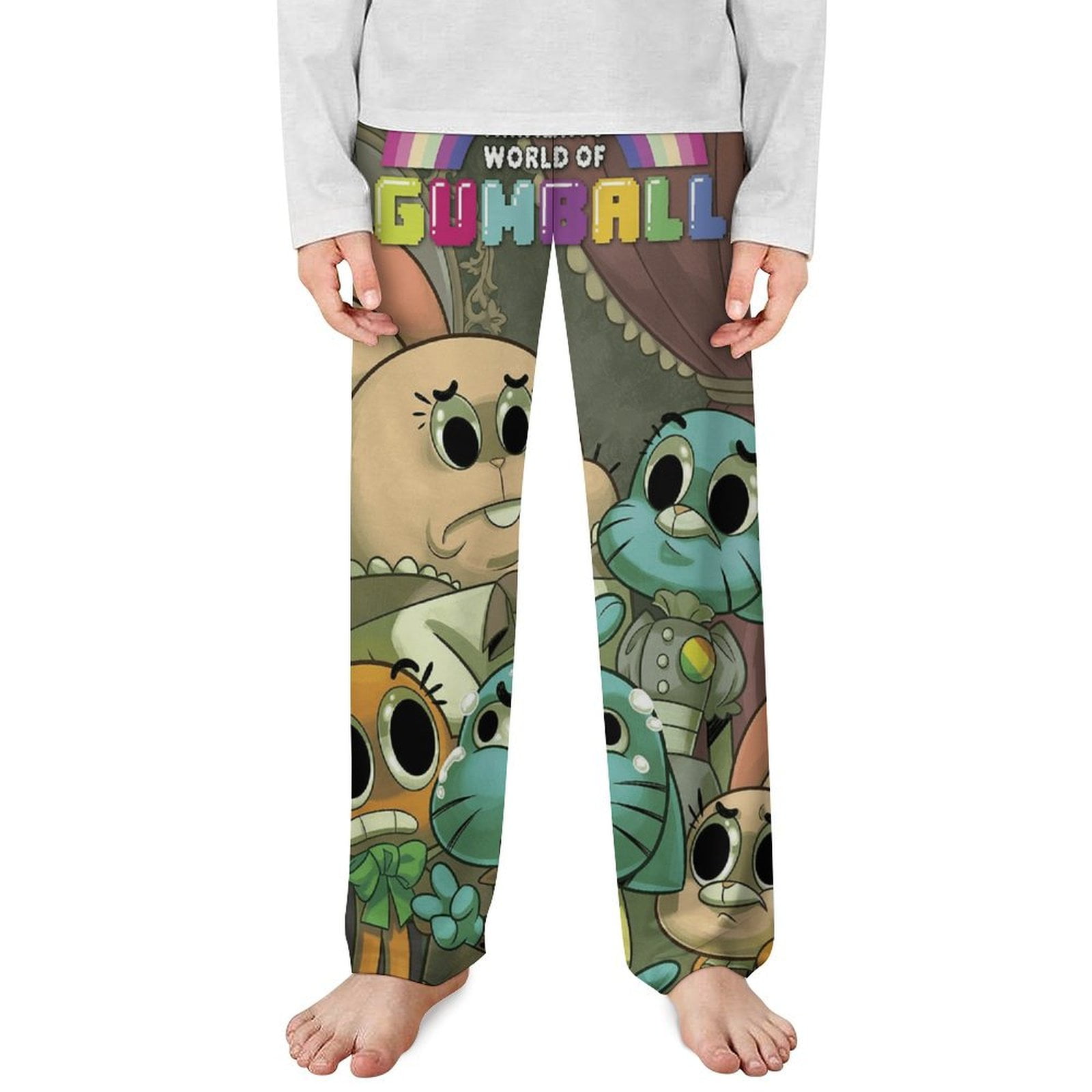 Amazing World of Gumball Boys Girls Pajamas Pants Soft Elastic Waist PJ ...