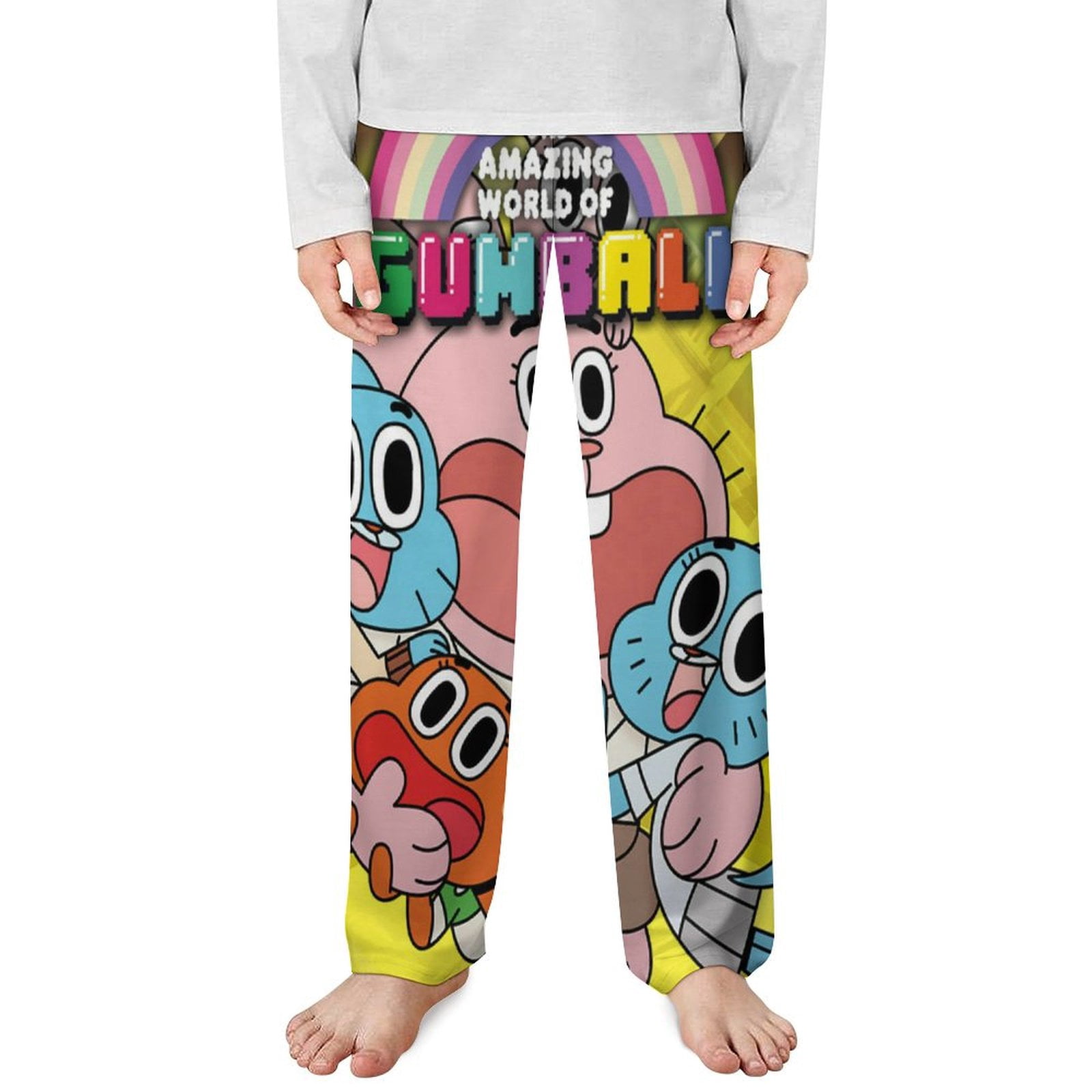 Amazing World of Gumball Boys Pajama Pants Long Sleep Pants Soft ...