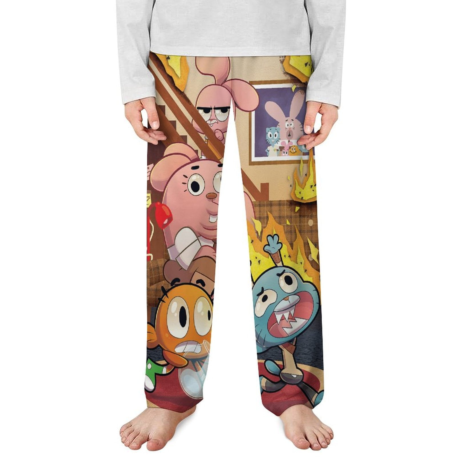 Amazing World of Gumball Boys Pajama Pants Long Sleep Pants Soft ...
