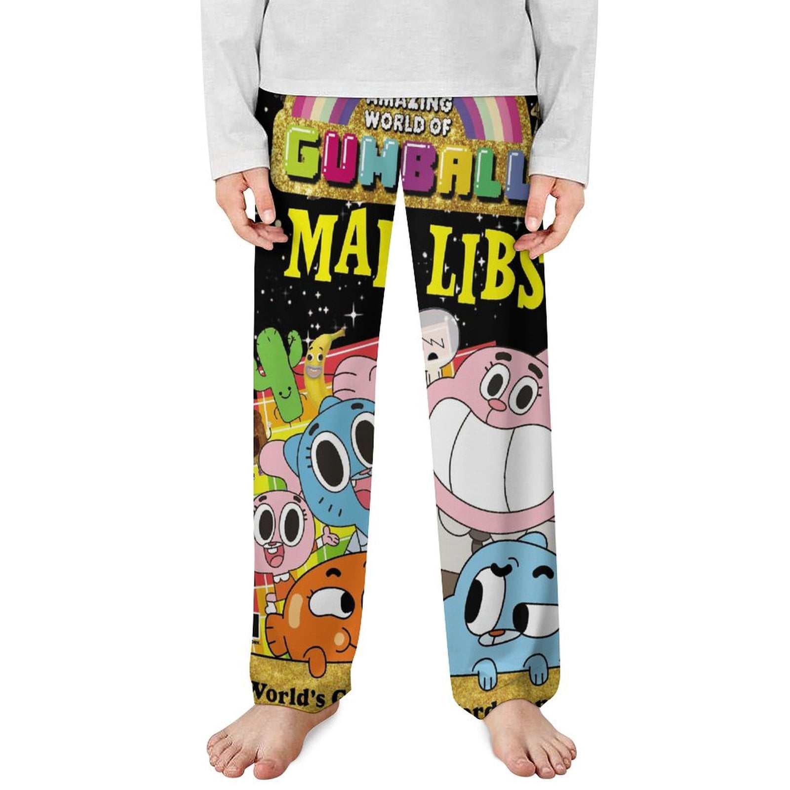 Amazing World of Gumball Boys Pajama Pants Long Sleep Pants Soft ...
