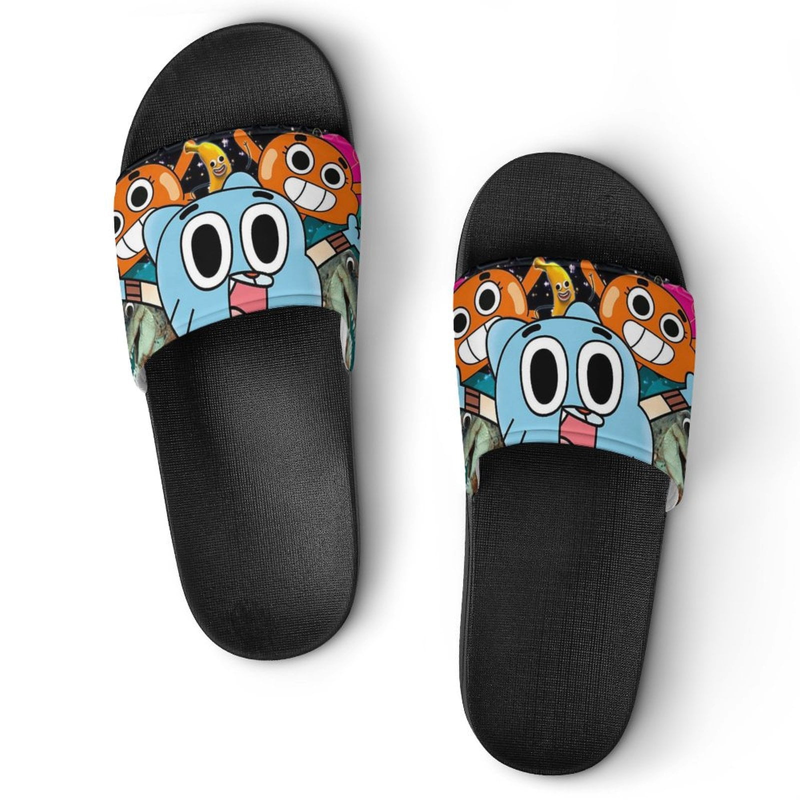Amazing World of Gumball Boys Slide Sandals, Comfort Casual Pool Slide ...