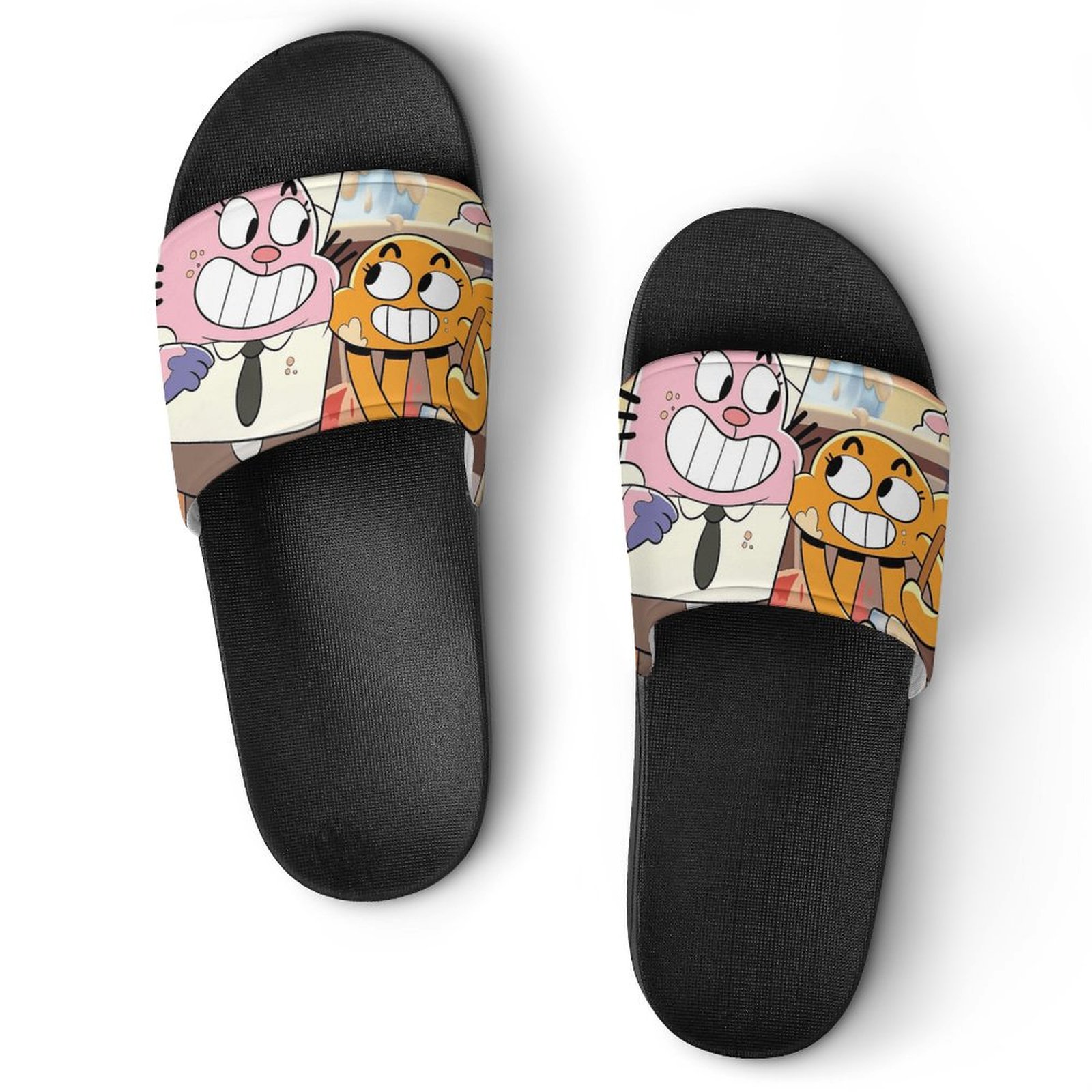 Amazing World of Gumball Boys Slide Sandals, Comfort Casual Pool Slide ...