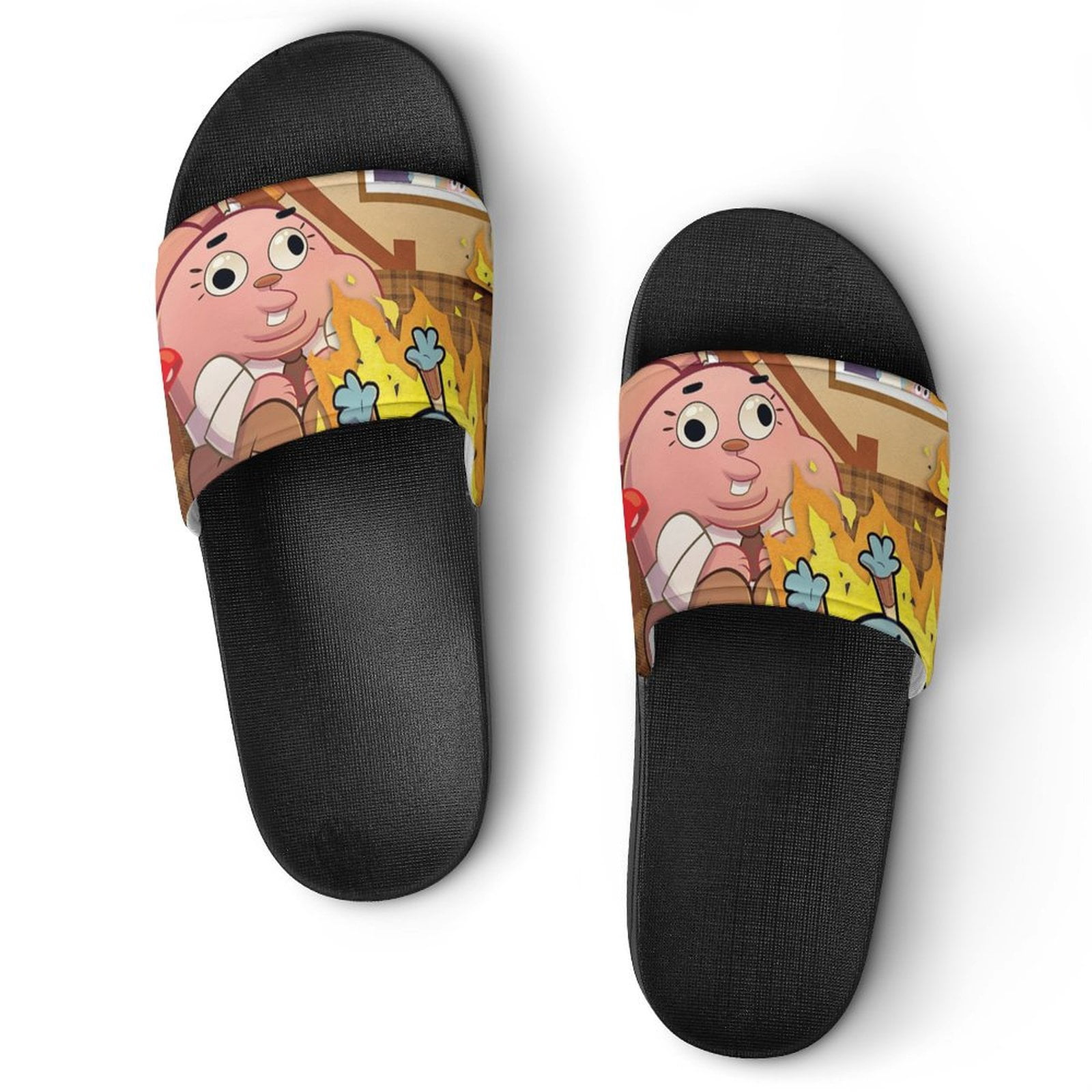 Amazing World of Gumball Boys Slide Sandals, Comfort Casual Pool Slide ...