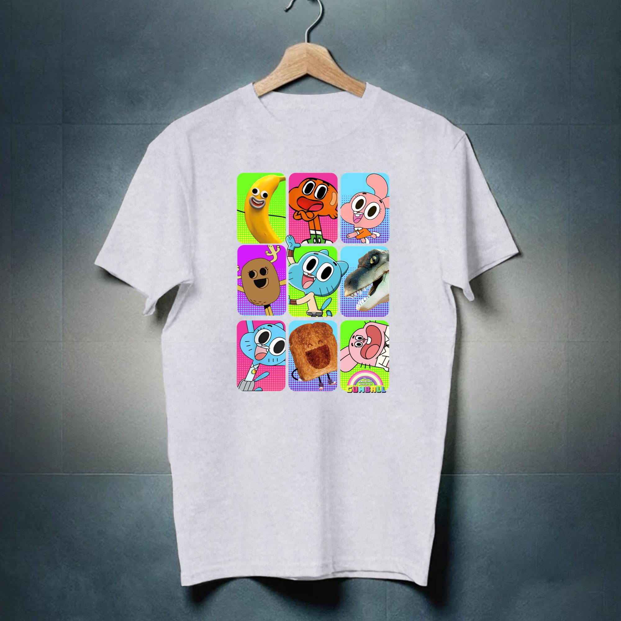 Amazing World of Gumball Cast Pictures Graphic T-Shirt, The Amazing ...
