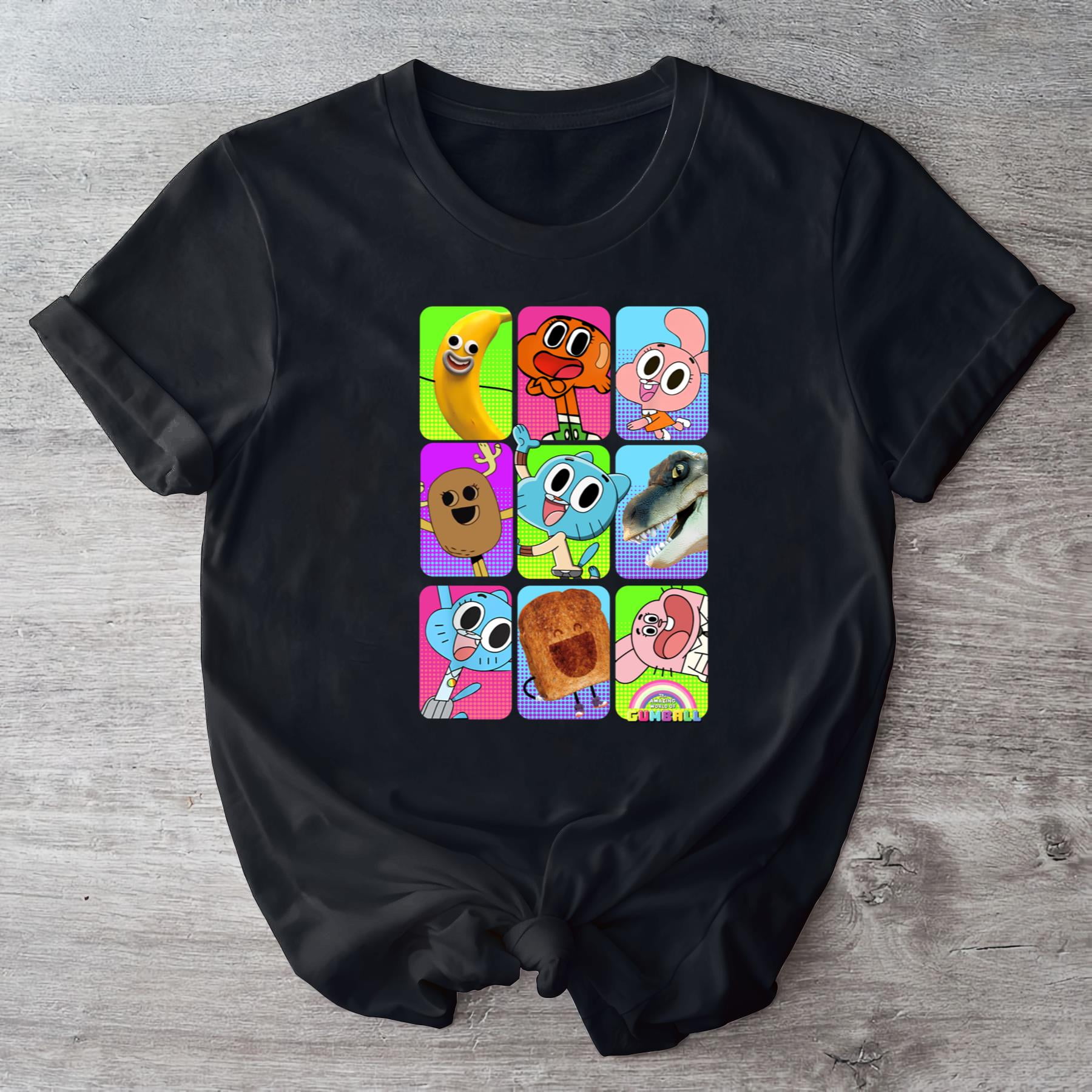 Amazing World of Gumball Cast Pictures Graphic T-Shirt, The Amazing ...