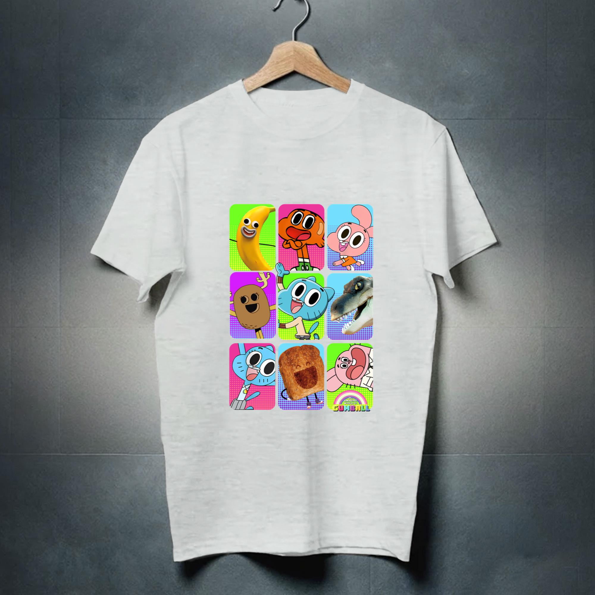 Amazing World of Gumball Cast Pictures Graphic T-Shirt, The Amazing ...