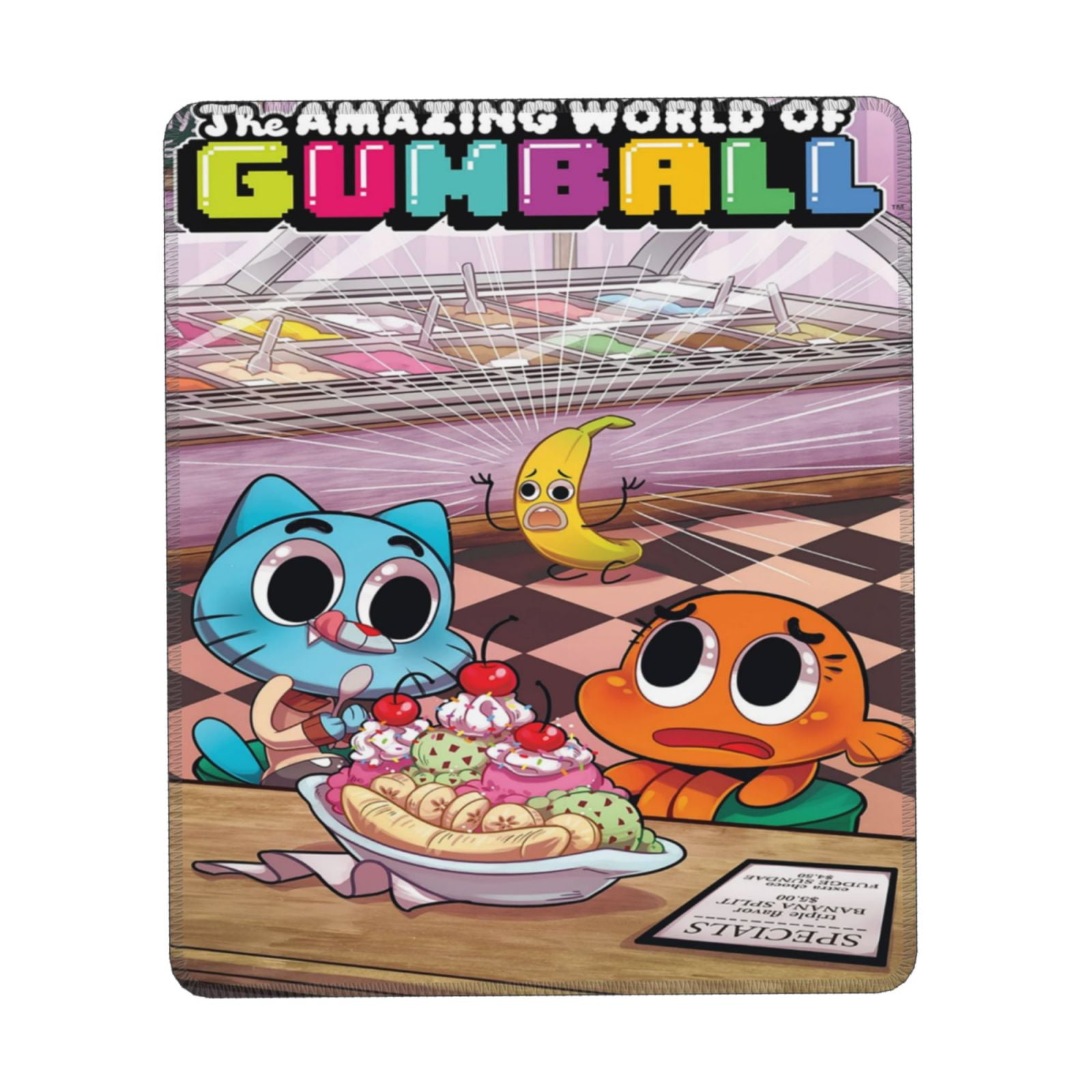 Amazing World of Gumball Desk Mat, Gaming Mouse Pad Mat with Non-Slip ...