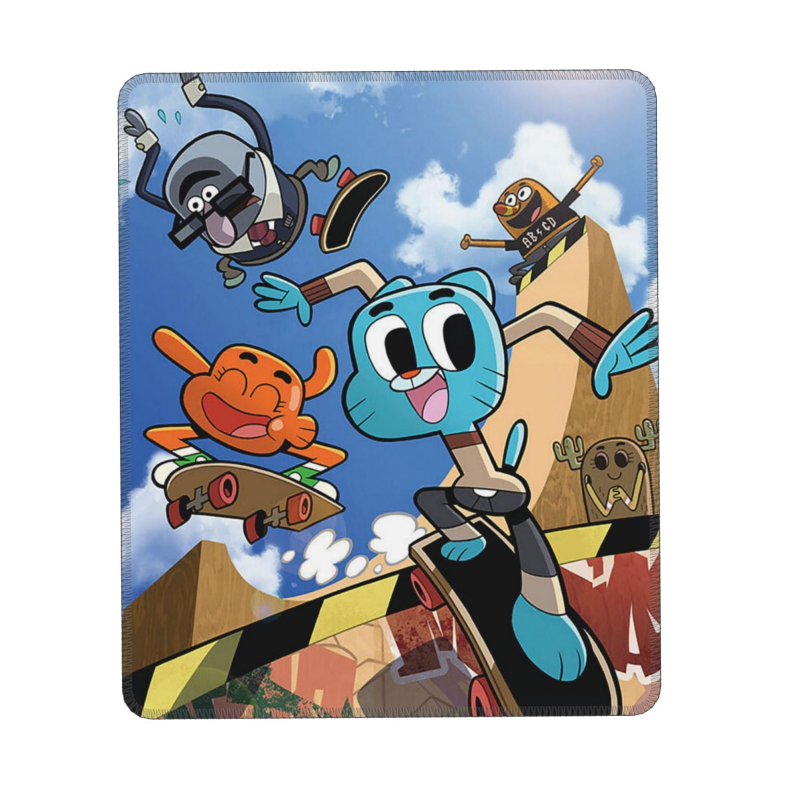 Amazing World of Gumball Desk Mat, Gaming Mouse Pad Mat with Non-Slip ...