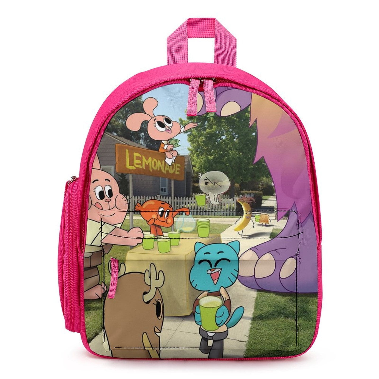 Amazing World of Gumball Backpacks Lightweight Casual Bookbags Travel ...