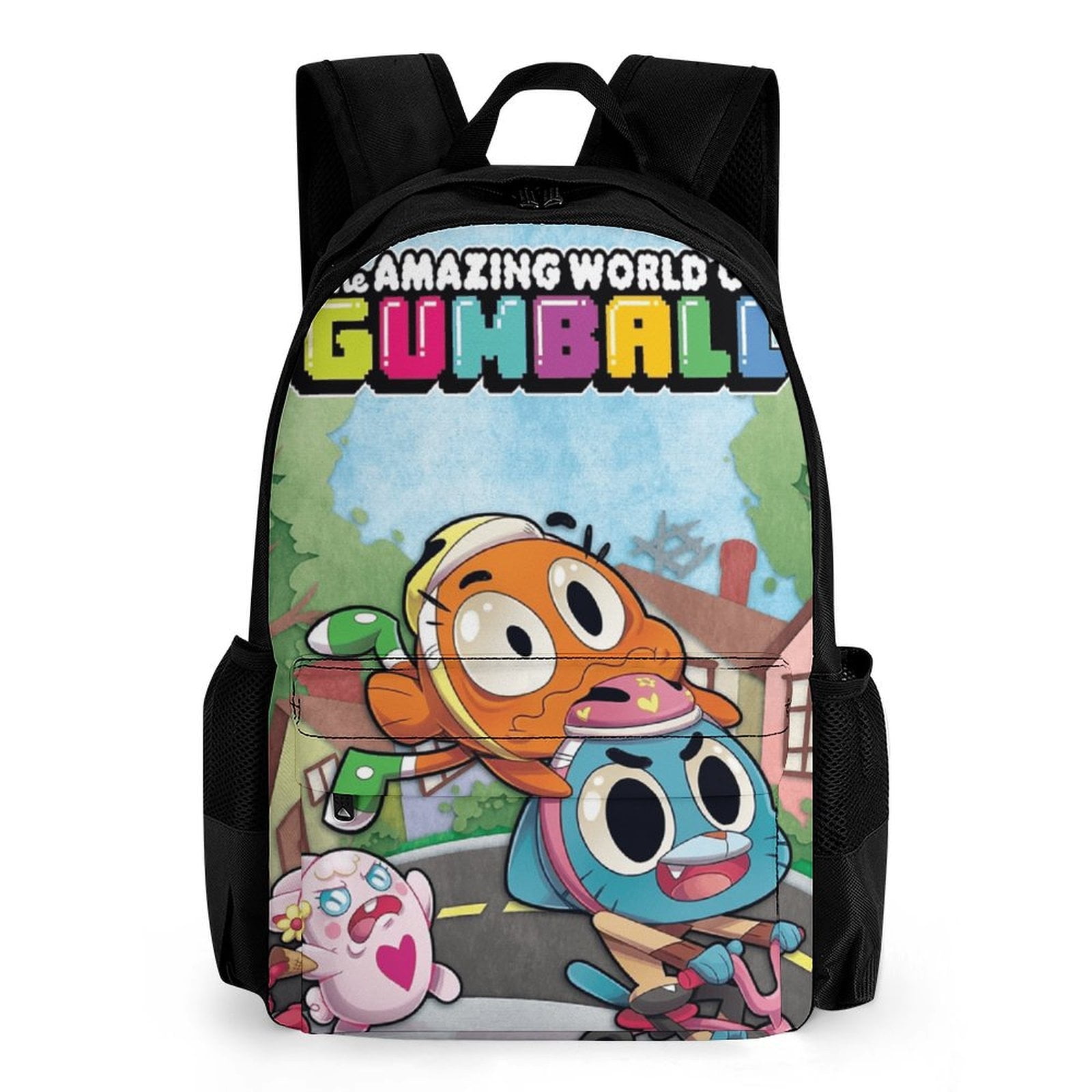 Amazing World of Gumball Backpacks Lightweight Casual Bookbags Travel ...