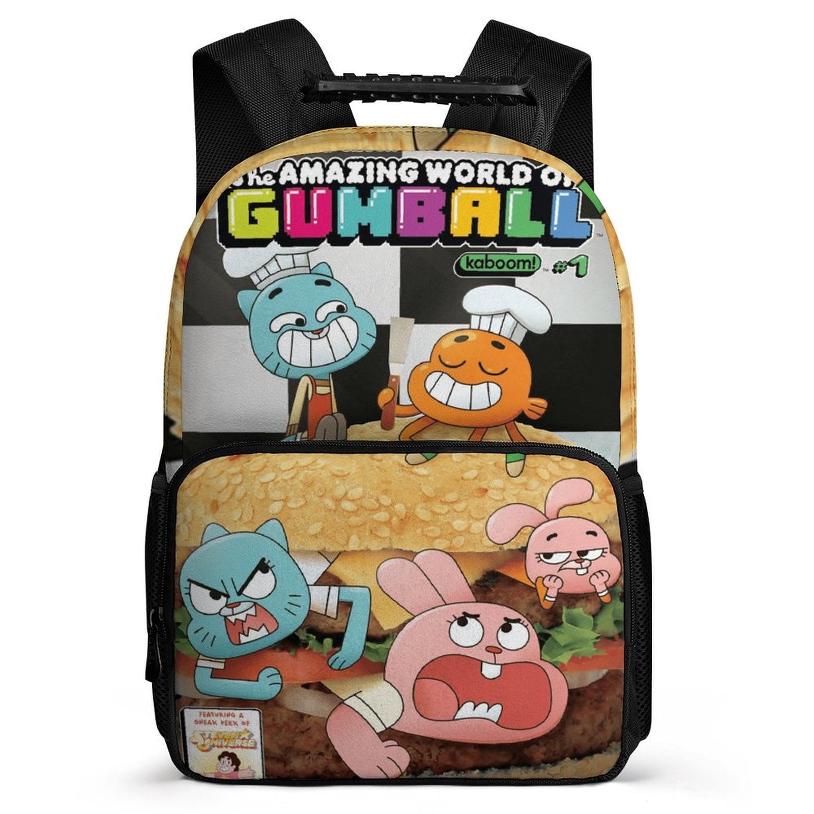 Amazing World of Gumball Backpacks Lightweight Casual Bookbags Travel ...