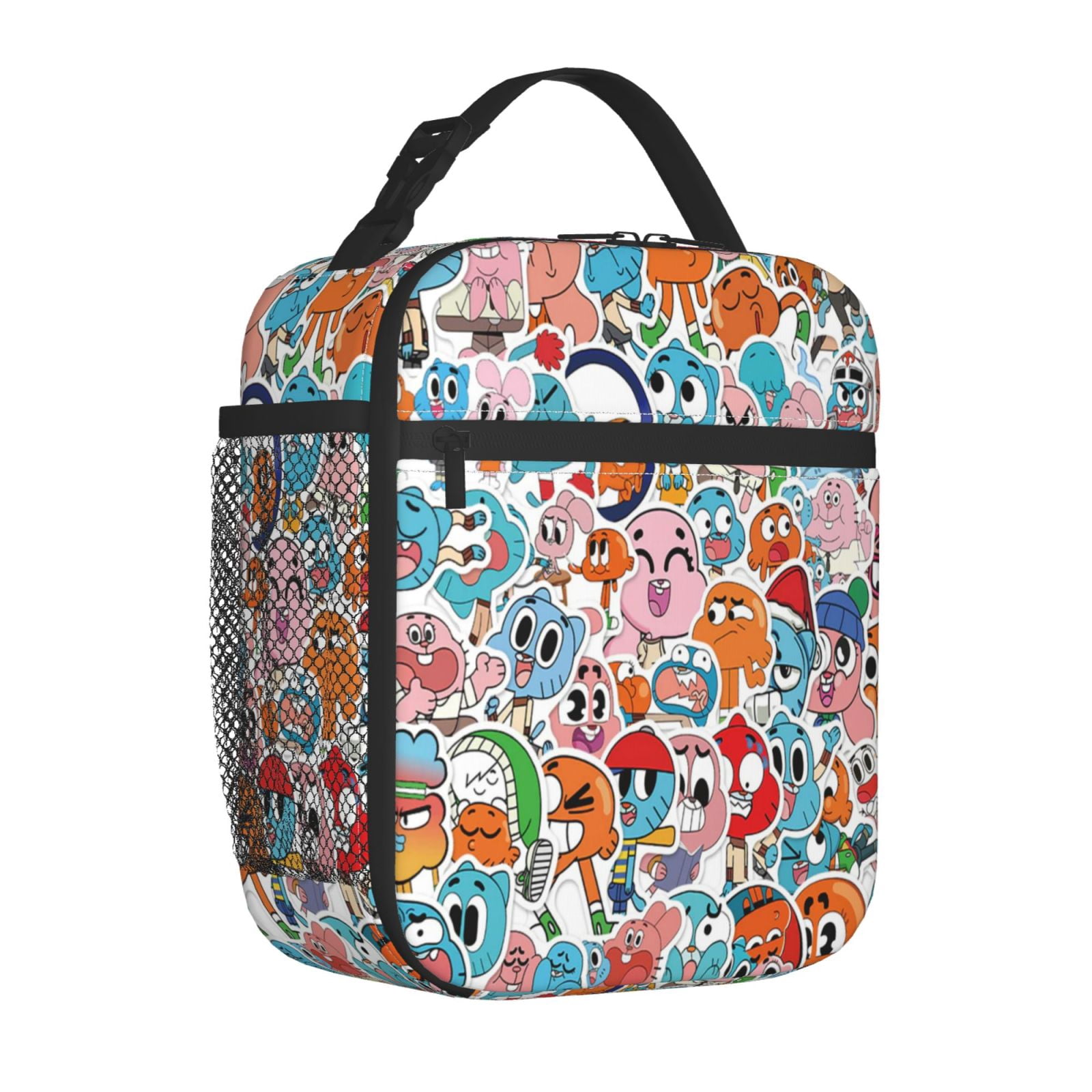 Amazing World of Gumball Lunch Box Insulated Lunch Bag Cute Lunch Box ...