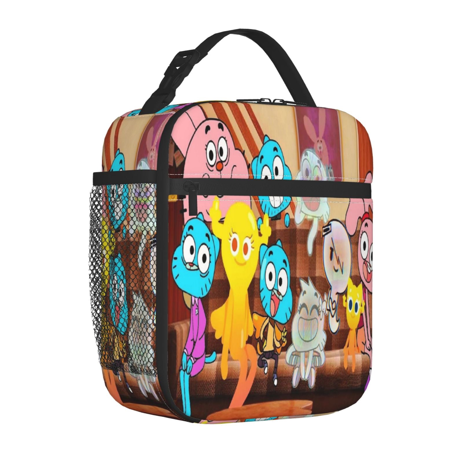 Amazing World of Gumball Lunch Box Insulated Lunch Bag Cute Lunch Box ...