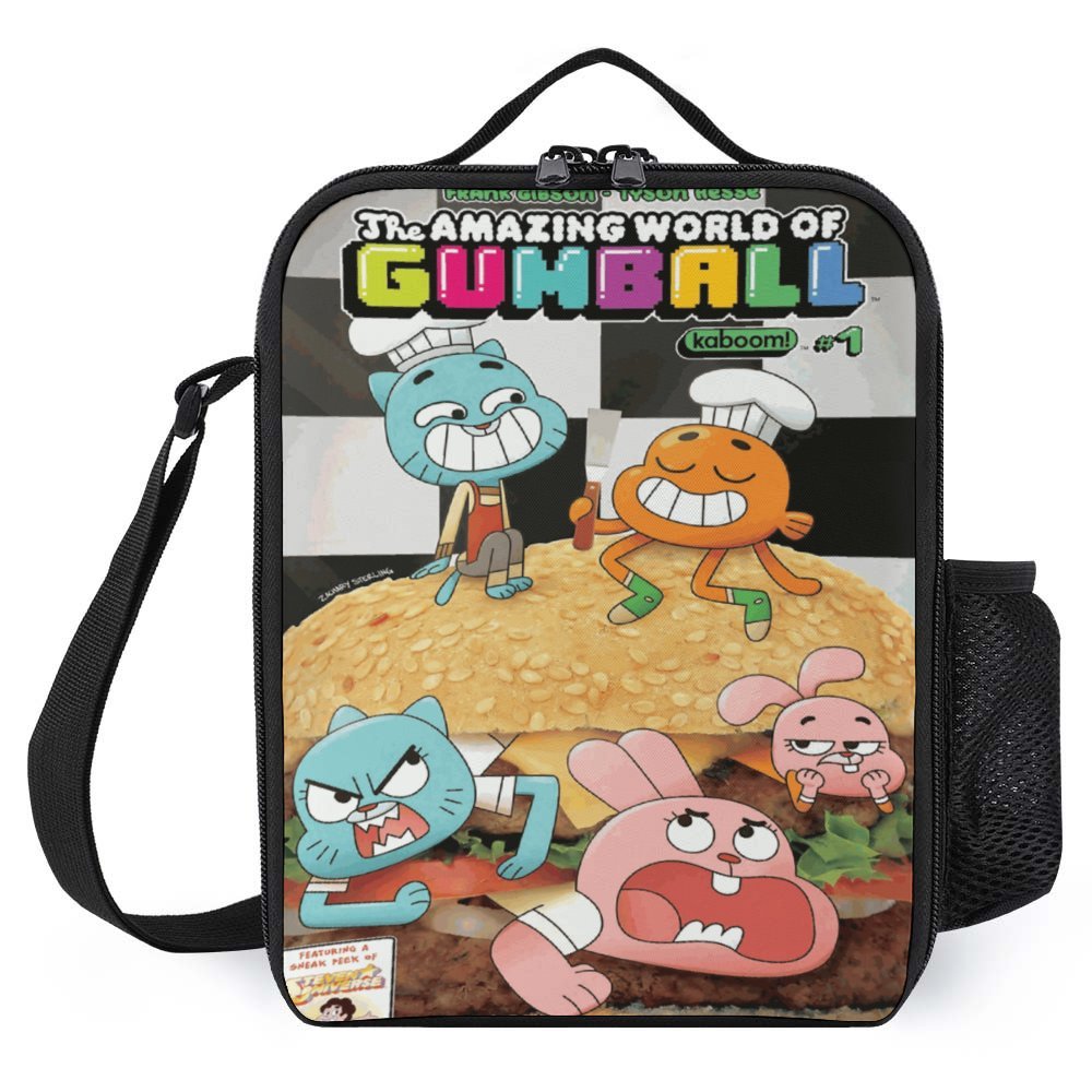 Amazing World of Gumball Lunch Box Reusable Lunch Bag Insulated ...