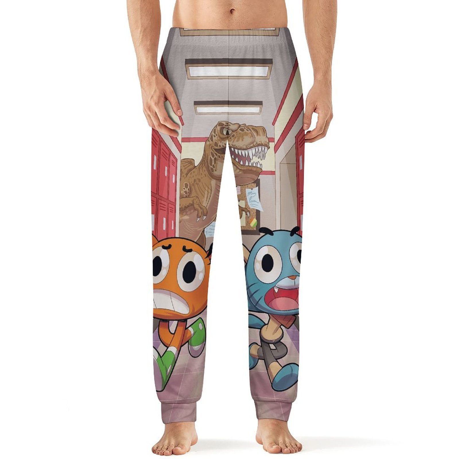 Amazing World of Gumball Men's Lightweight Pajama Pants Soft Lounge ...