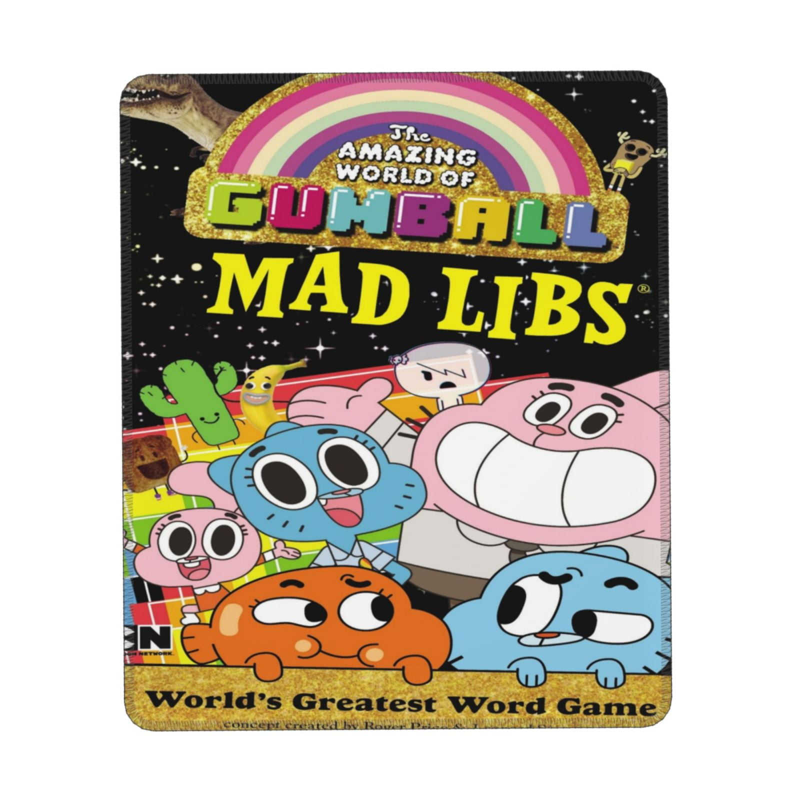 Amazing World of Gumball Mouse Pad, Non-Slip Rubber Base Desktop ...