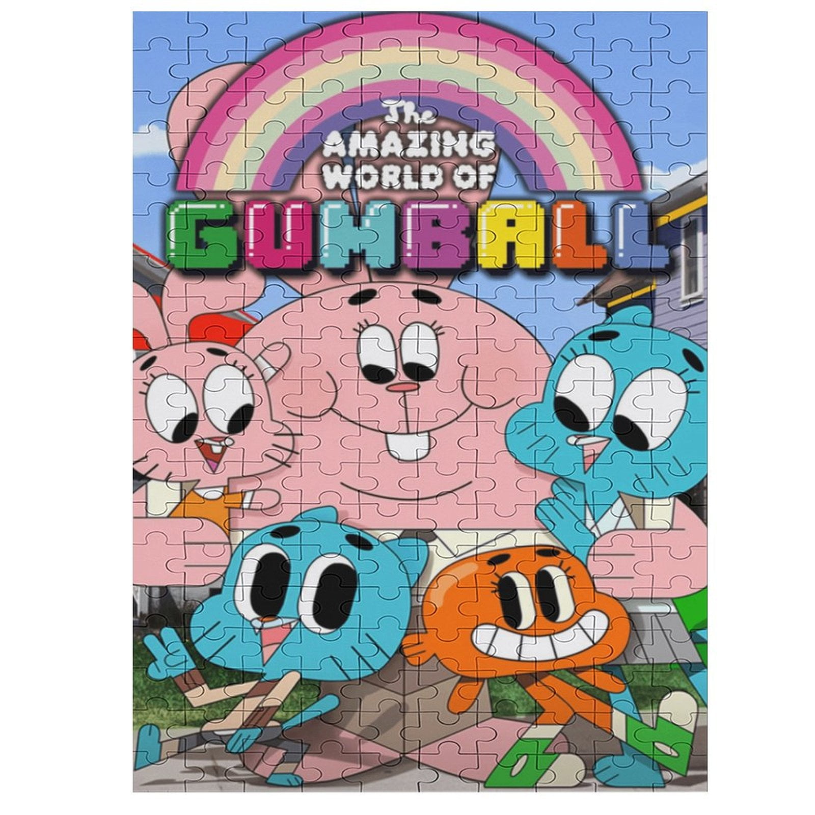Amazing World of Gumball Puzzle - 200 PCS Jigsaw Puzzle - Walmart.com