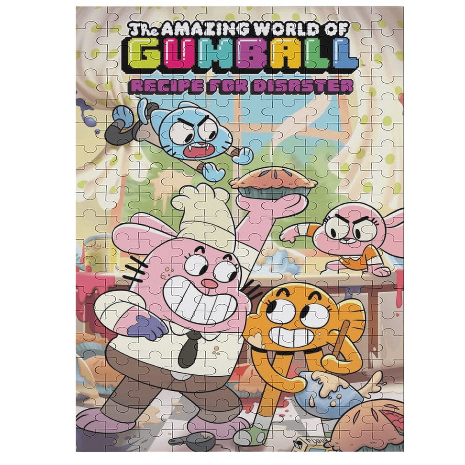 Amazing World of Gumball Puzzle - 200 PCS Jigsaw Puzzle - Walmart.com